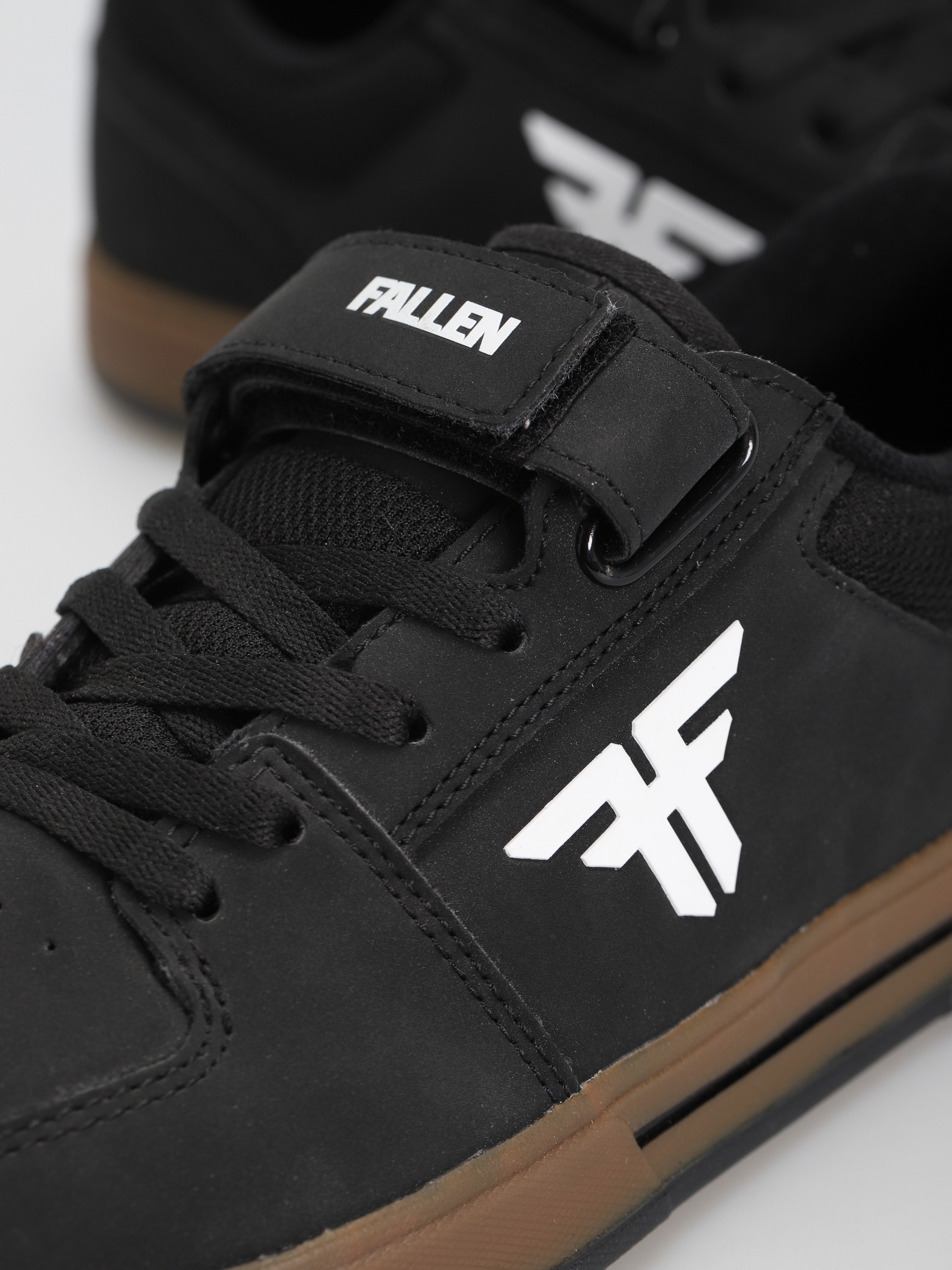Fallen Patriot Cupsole Shoes - black (black/white/gum)