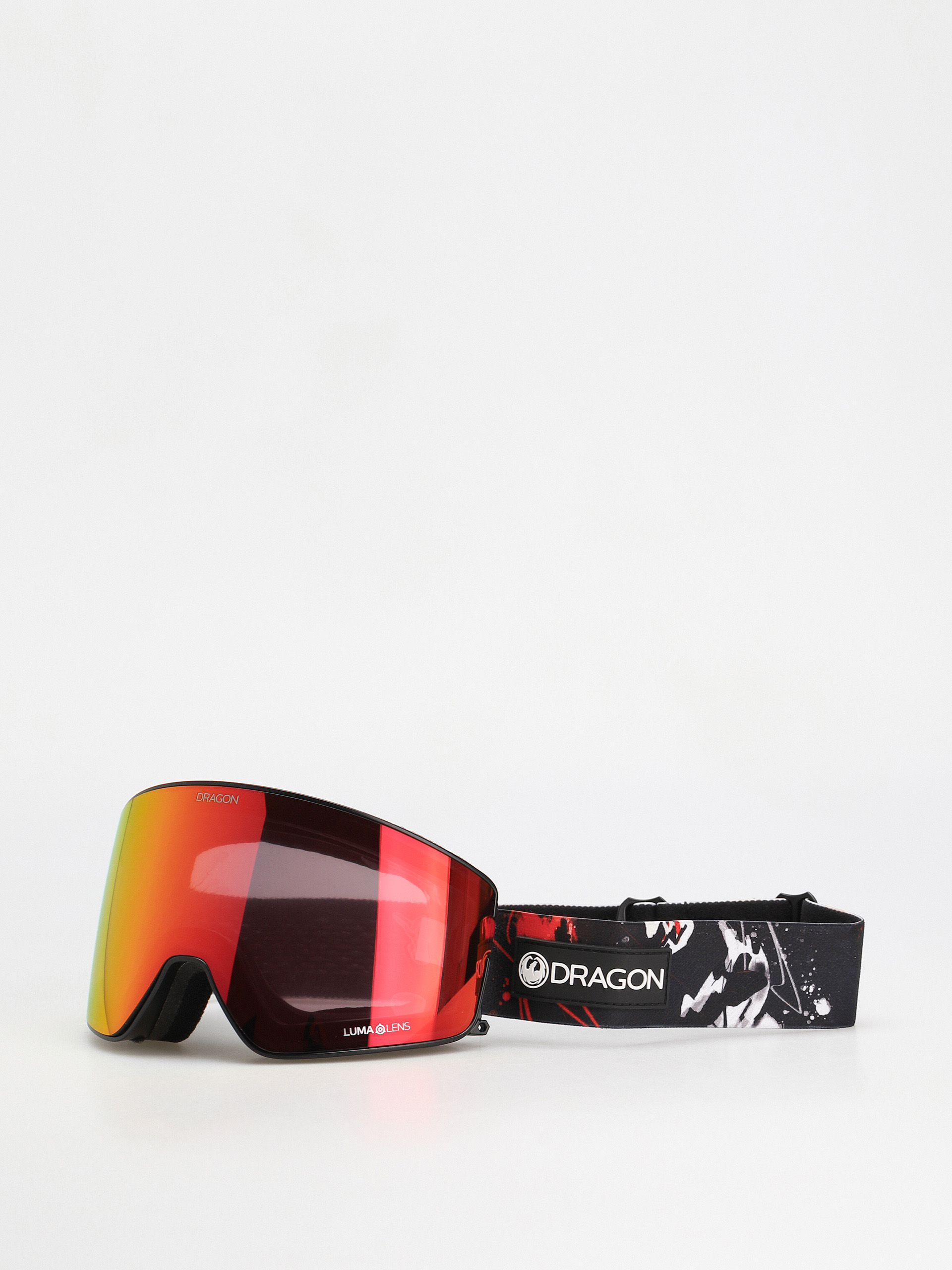 Dragon PXV2 Goggles - black (koi/lumalens red ion/lumalens light rose)