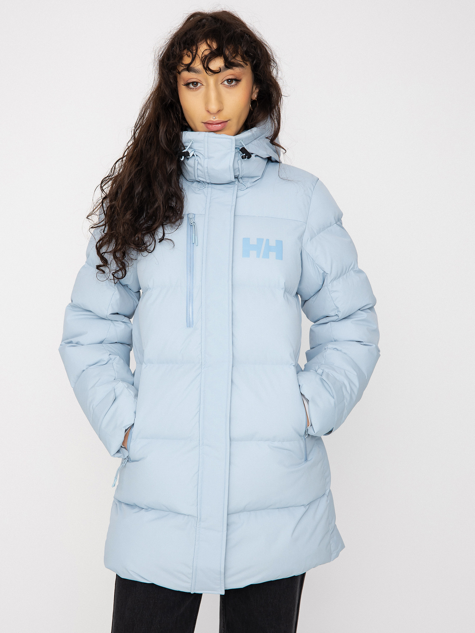 Helly Hansen Adore Puffy Parka Jacket Wmn - blue (baby trooper)