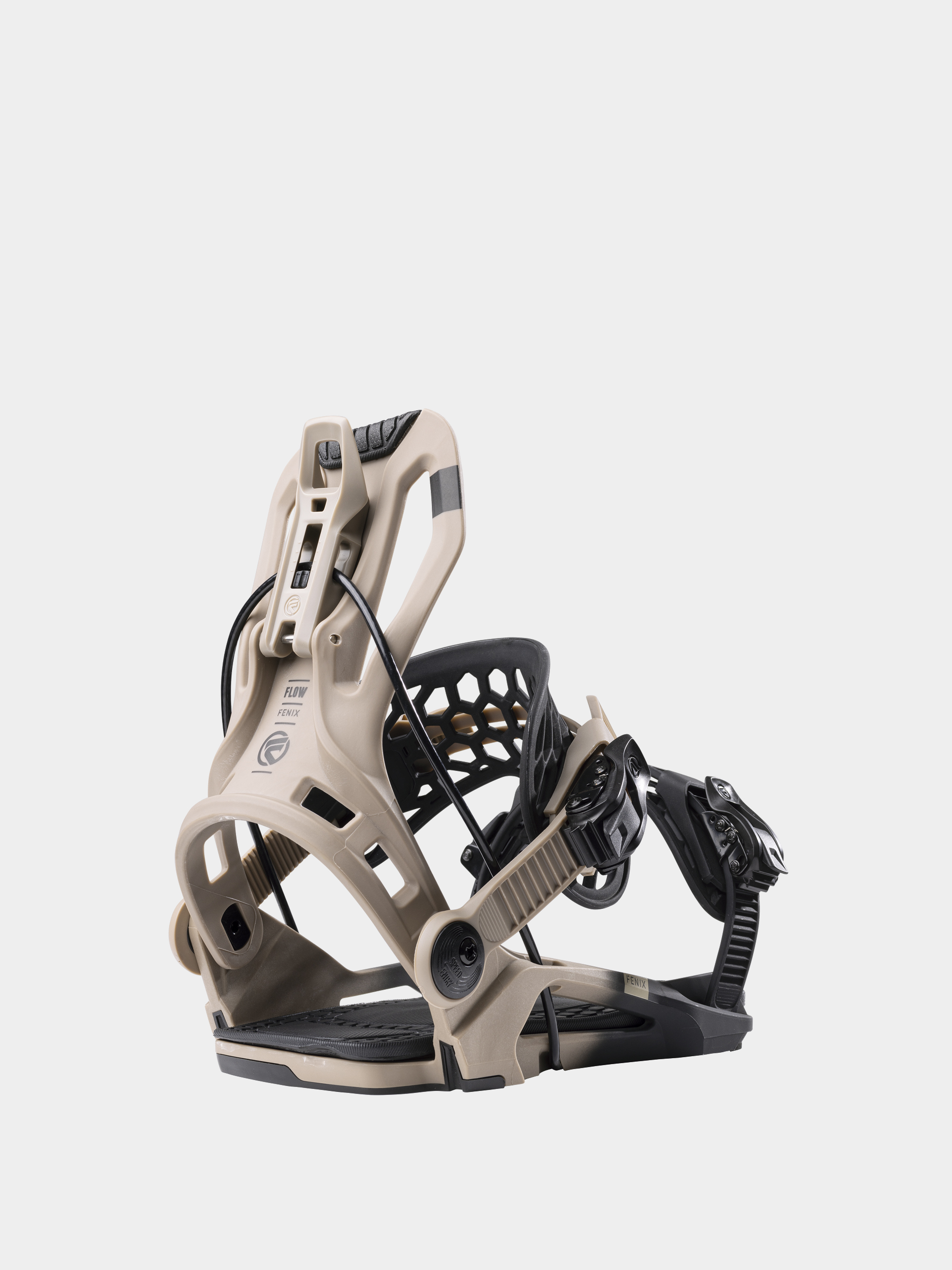 Flow Fenix Snowboard bindings - beige (black sand)