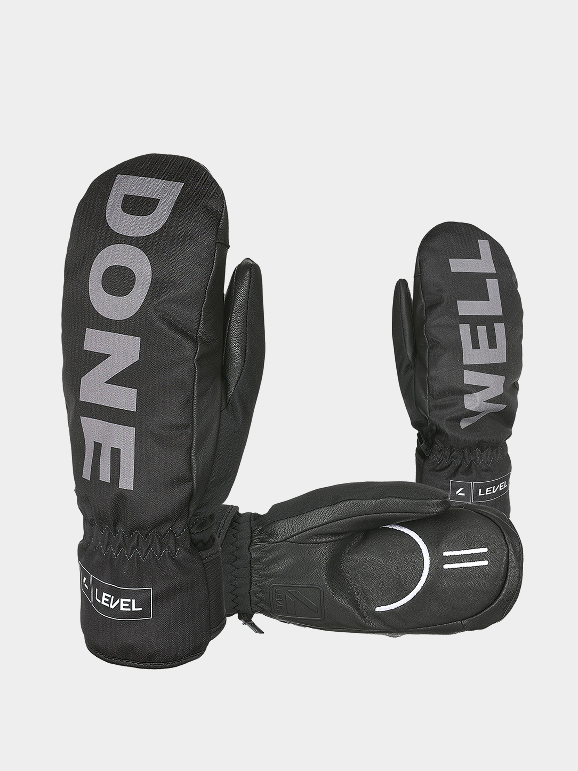 Level Vertigo Pro Mitt Handschuhe - Schwarz (logos)