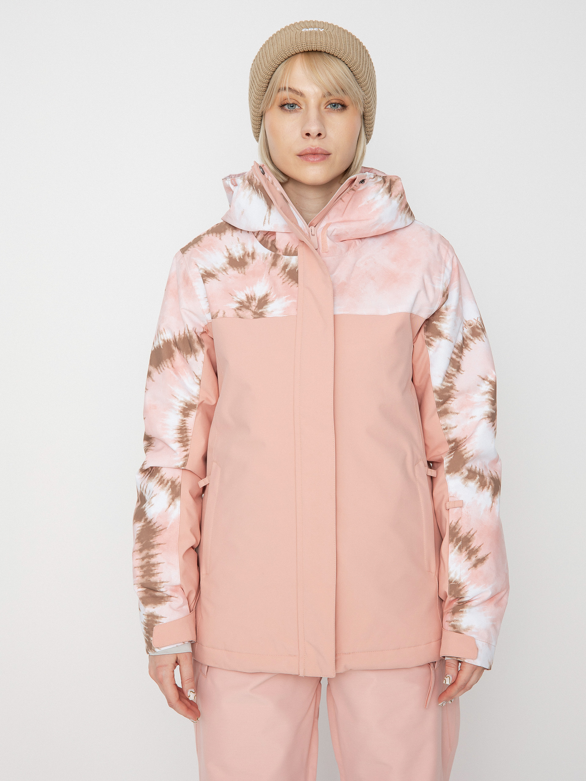 Roxy Galaxy Print Block Snowboard jacket Wmn - multicolor (woodsmoke swirl)