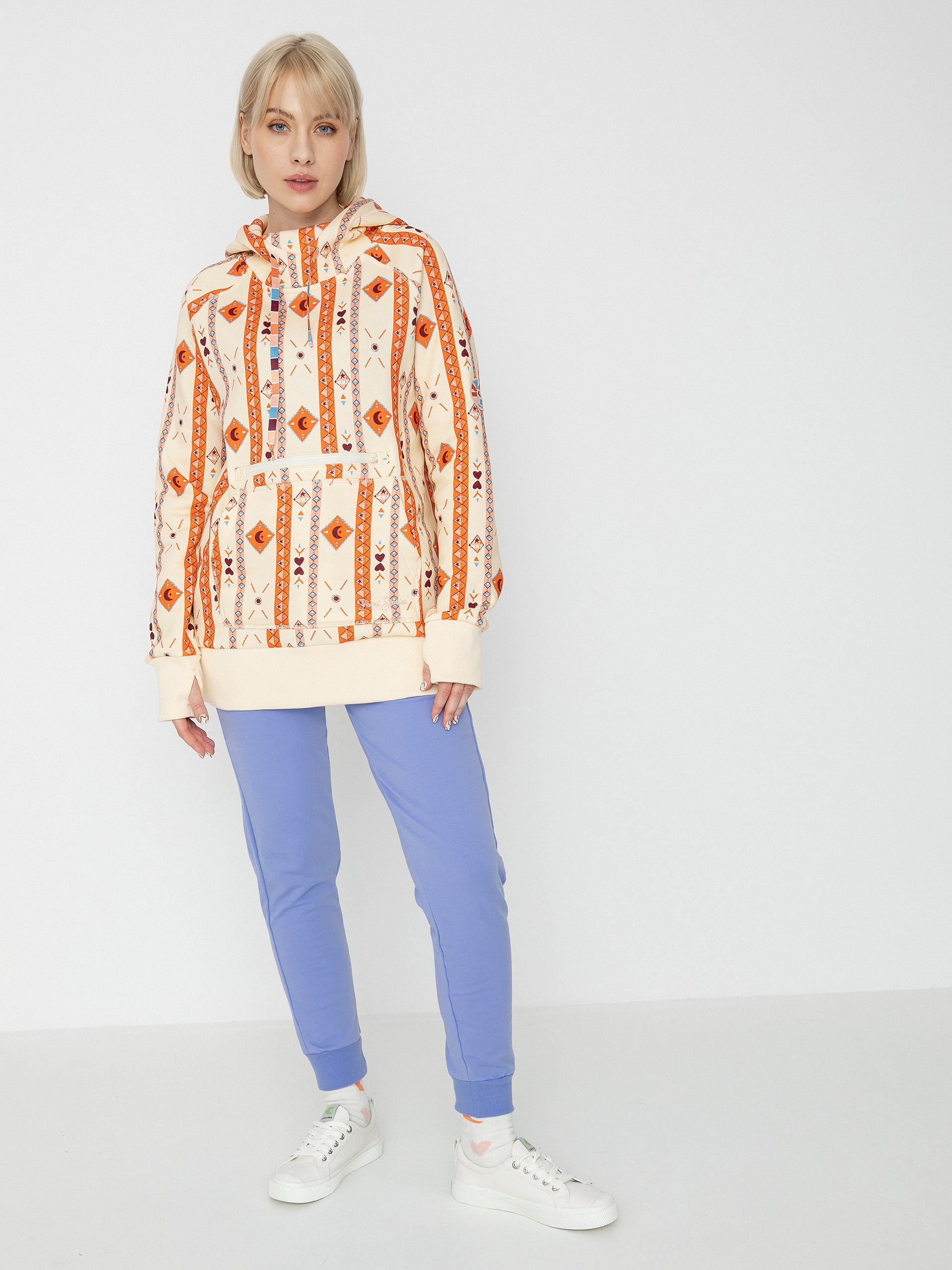 Femi Stories Letti HD Hoodie Wmn - multicolor (llr)
