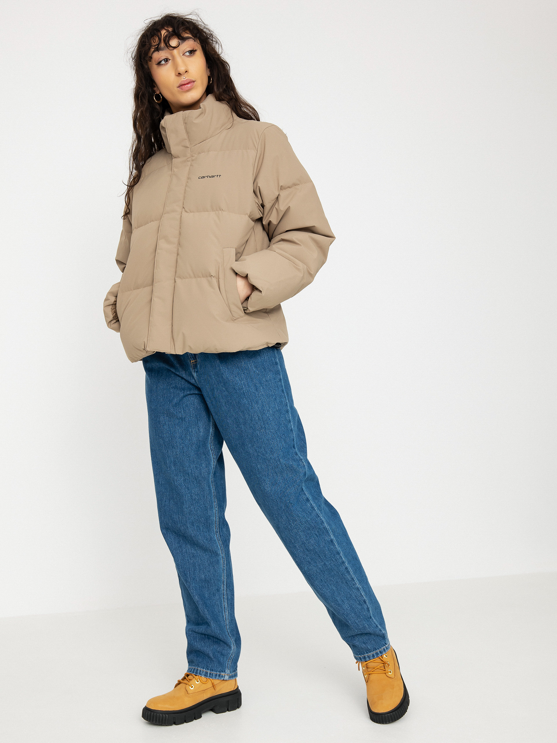 Carhartt WIP Yanie Jacket Wmn - beige (tanami/black)