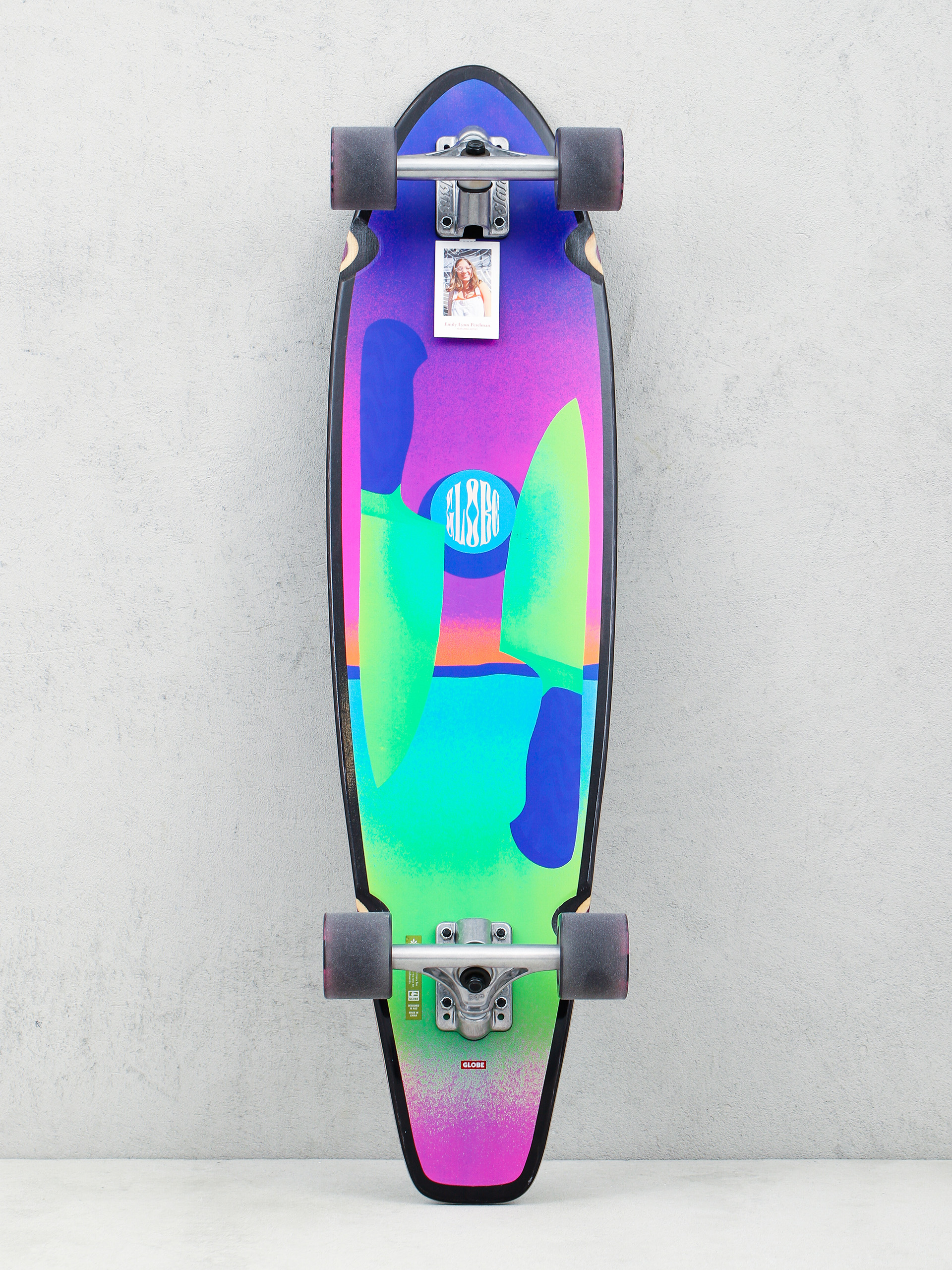 Globe The All Time Longboard - multicolor (sharps on the brain)
