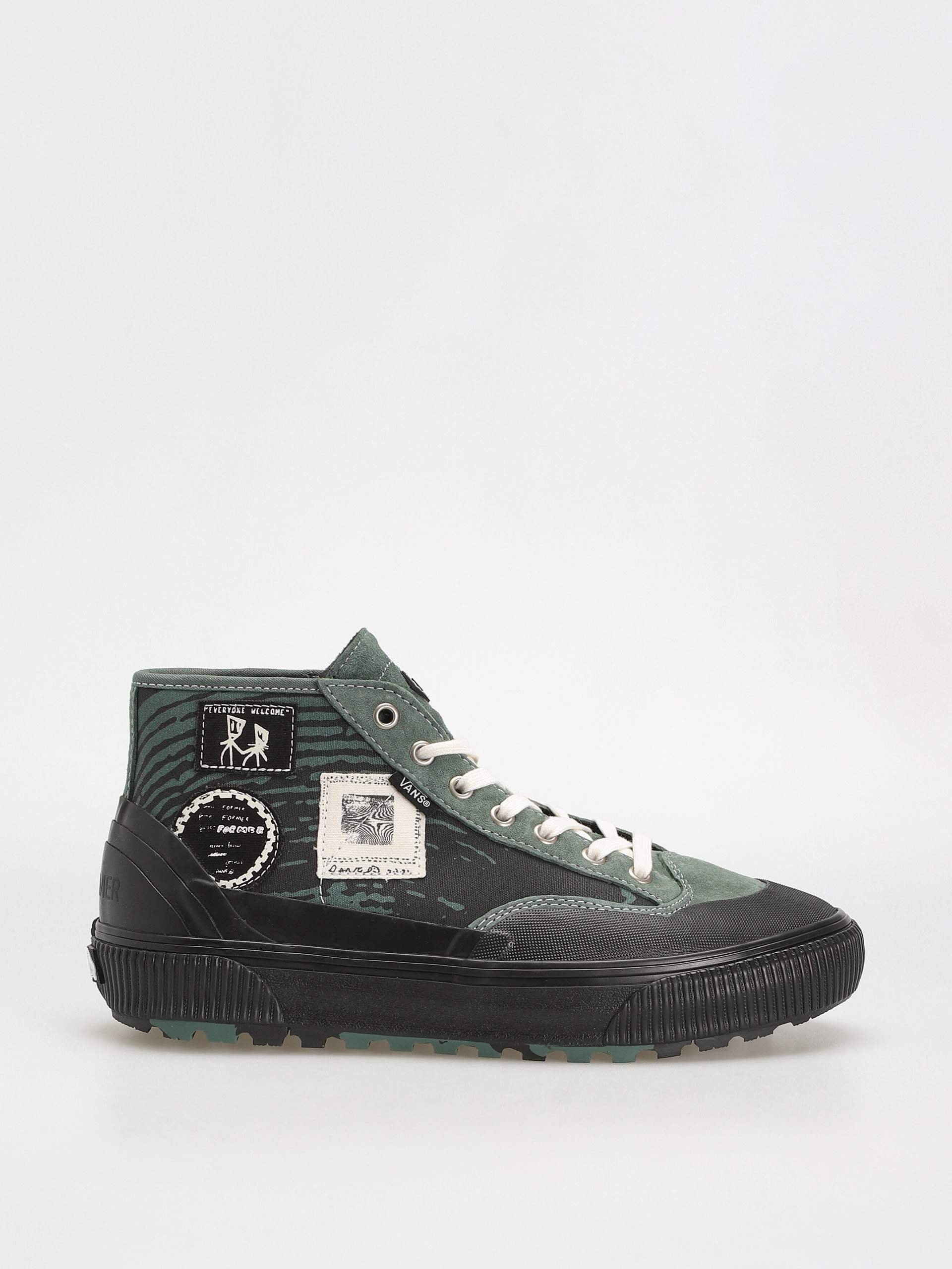 Vans X Former Destruct Mid MTE 1 Shoes - green (former green)
