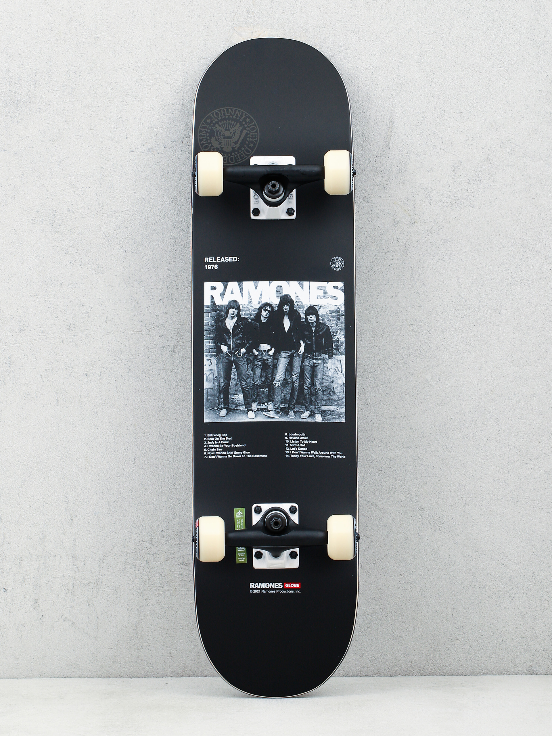 Globe G2 Ramones Skateboard - black (ramones)