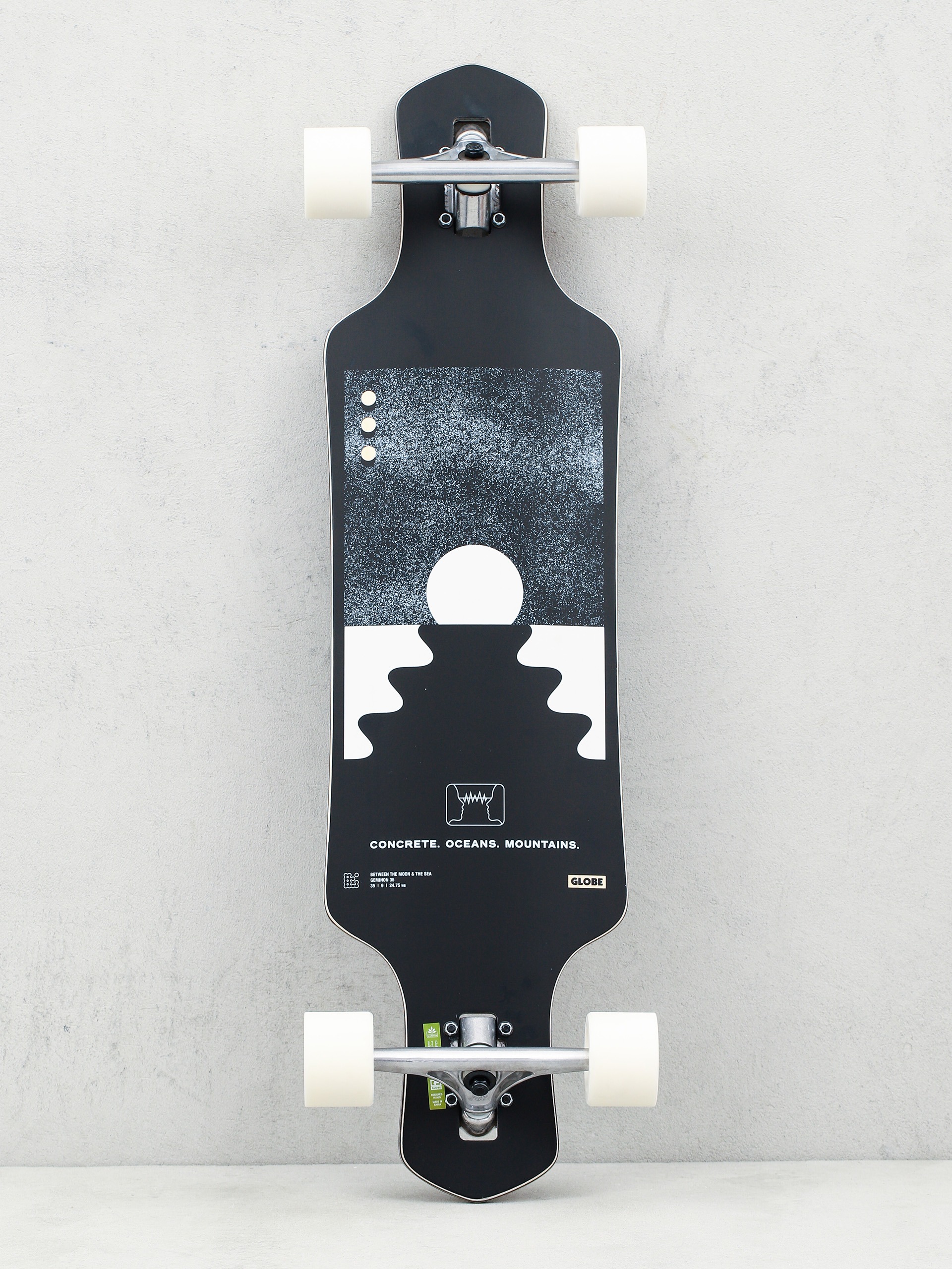 Globe Geminon Longboard (tidal force/black)