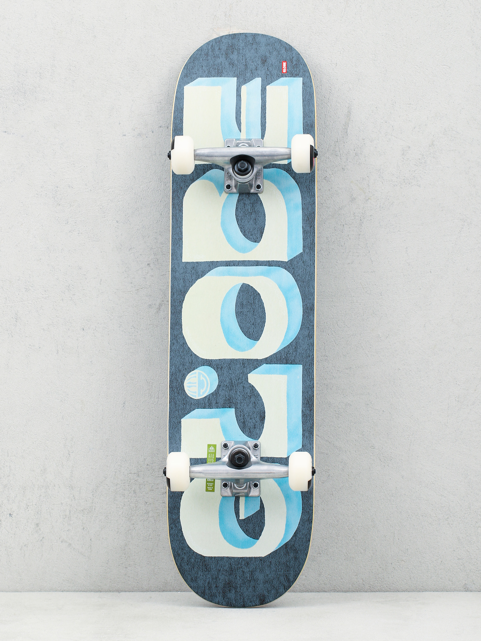 Globe G1 D Blocks Skateboard - black (black/yellow)