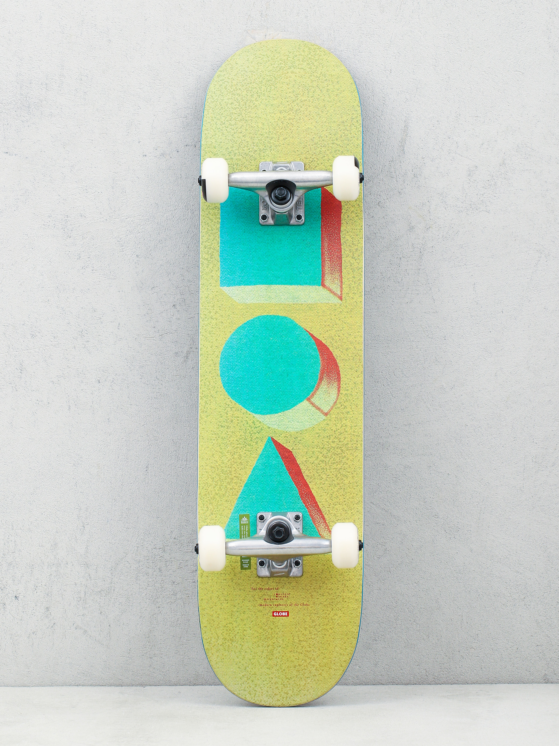 Globe G1 D Stack Skateboard - blue (blue/orange)