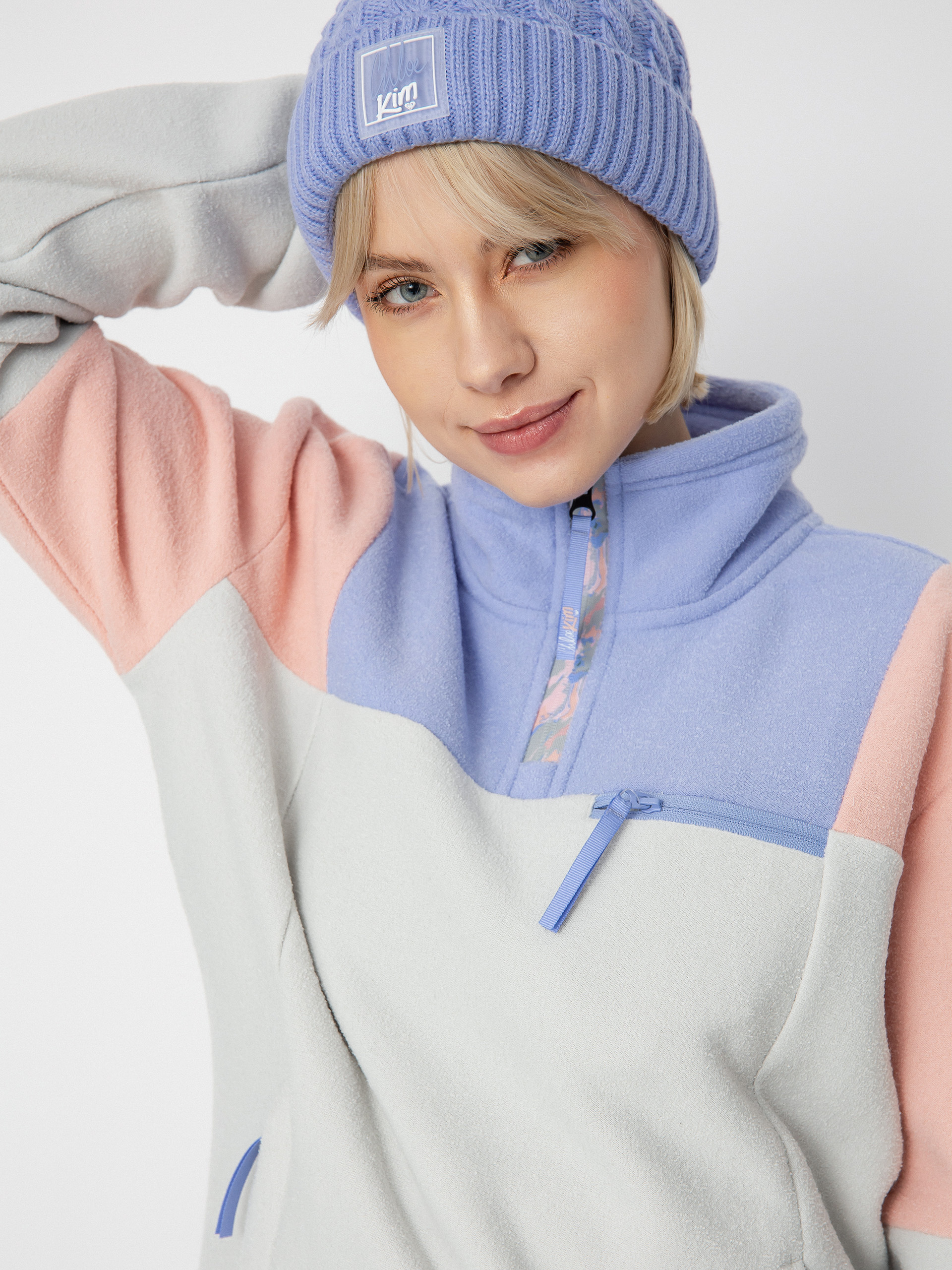Roxy Chloe Kim Layer Fleece Wmn - grey (heather grey)