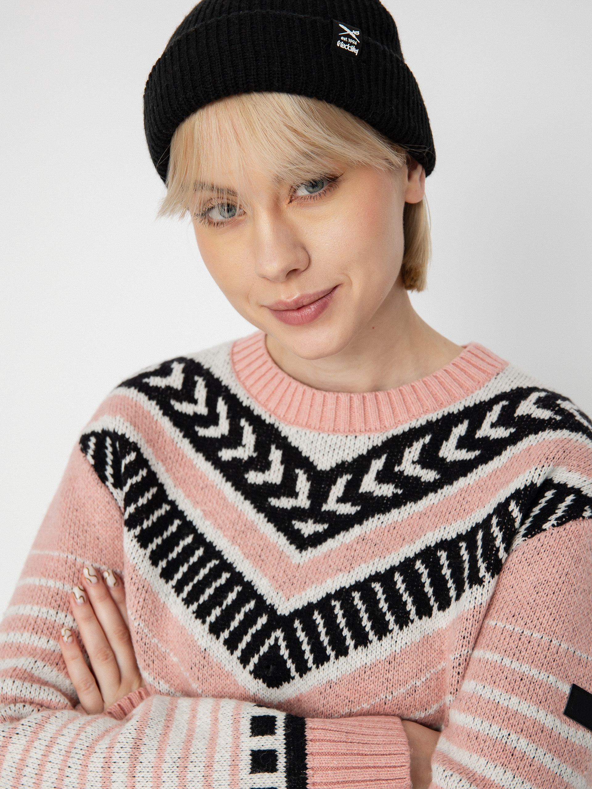 Roxy Cozy Sound Sweater Wmn - multicolor (mellow rose)