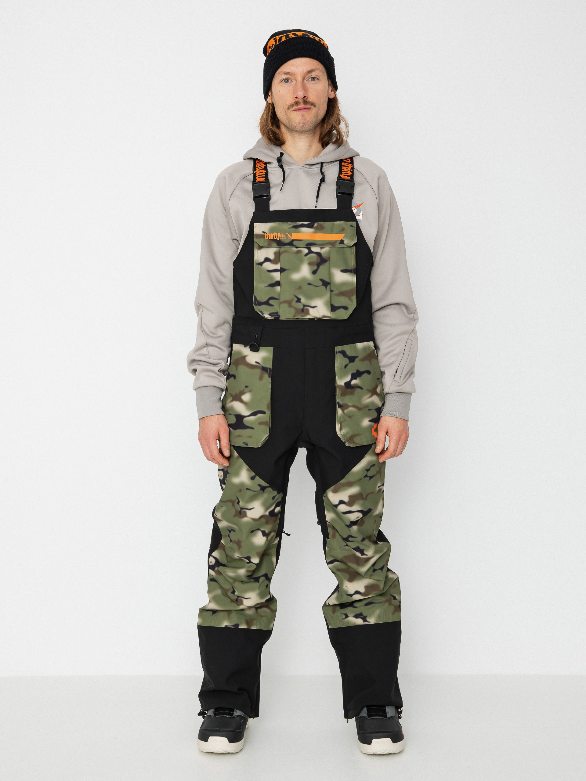ThirtyTwo Basement Bib Snowboard pants - camo (camo)