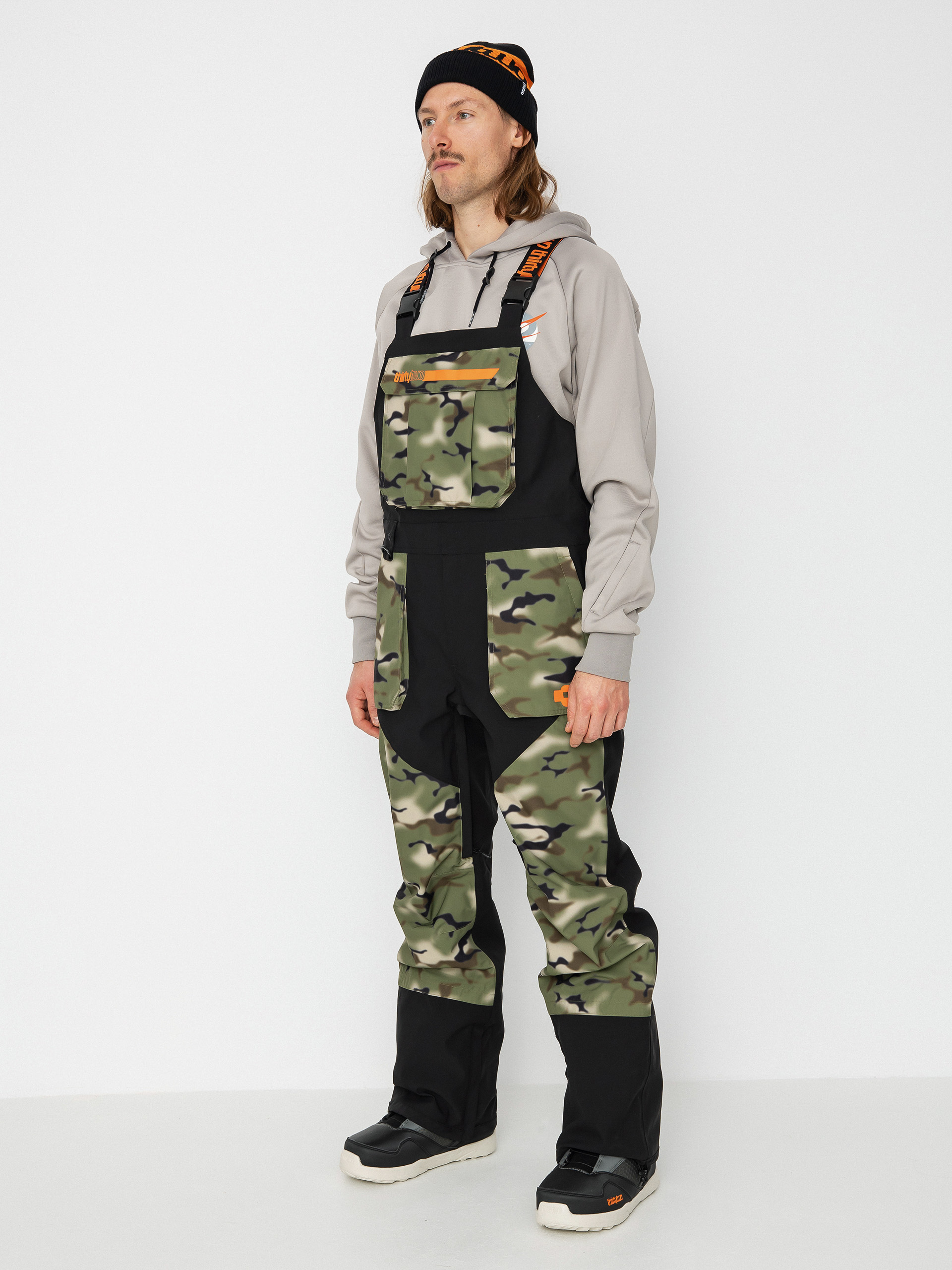 ThirtyTwo Basement Bib Snowboard pants (camo)