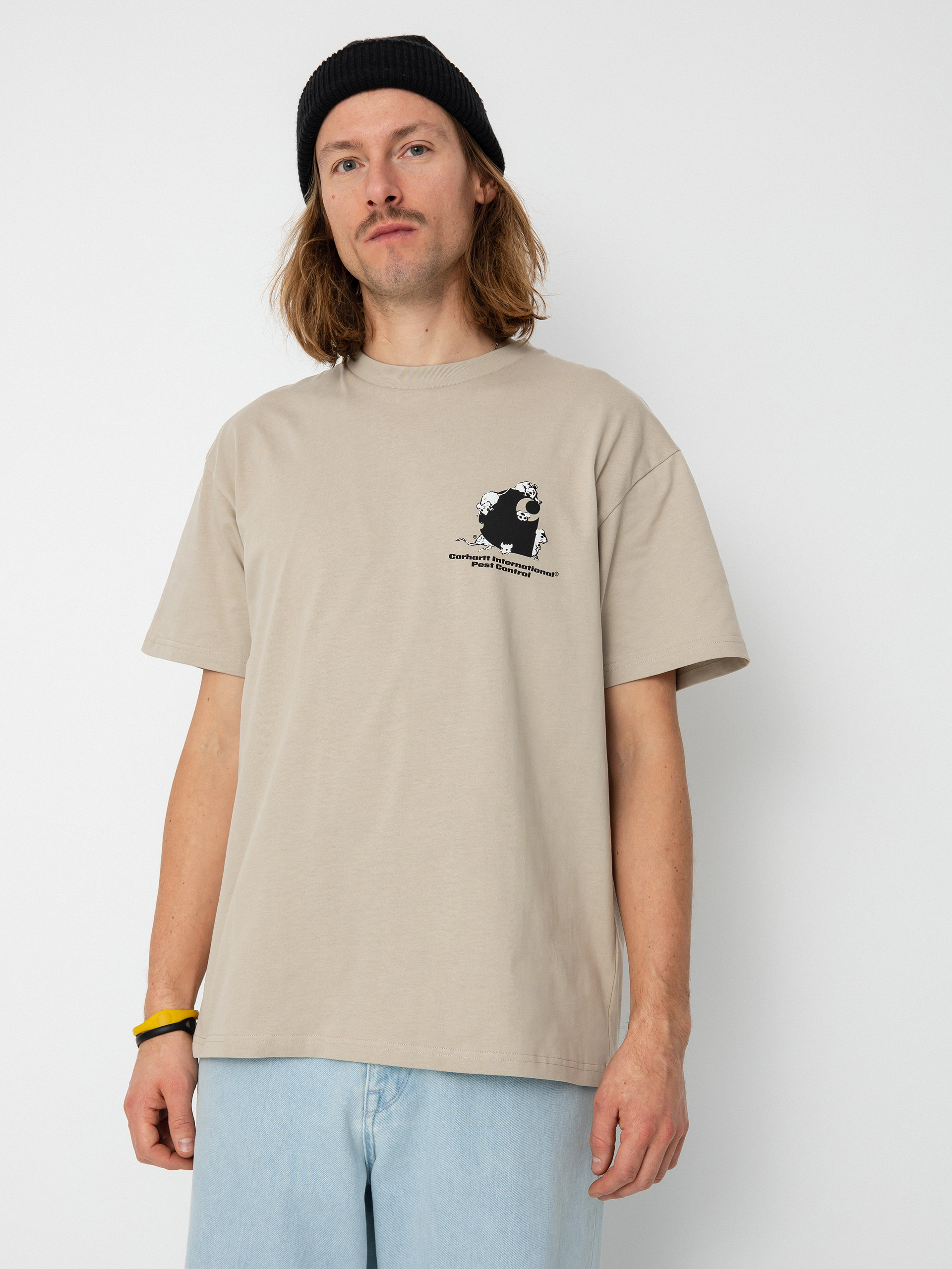 Carhartt WIP Pest Control T-shirt - grey (wall)