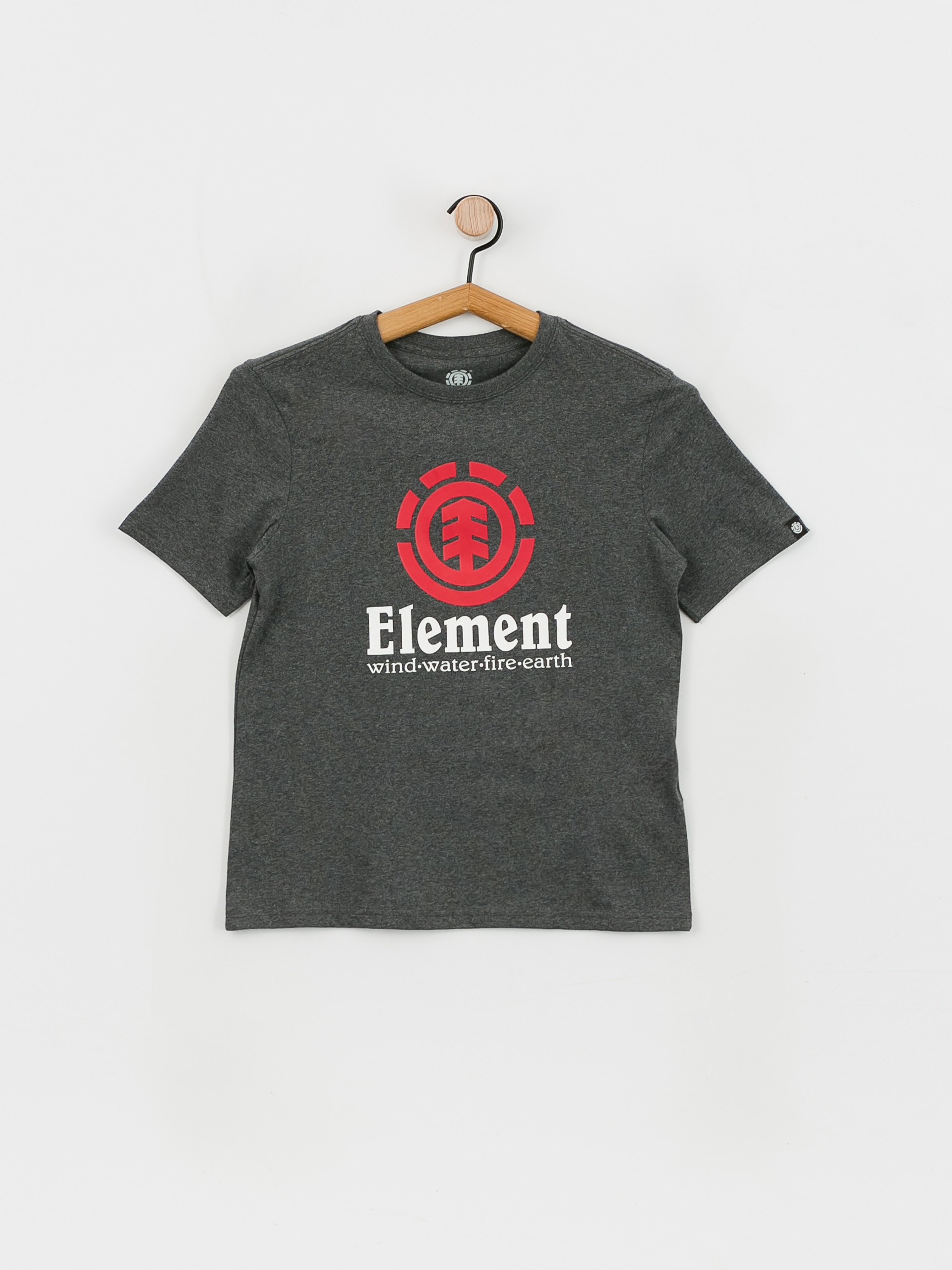 Element Vertical JR T-shirt - grey (charcoal heathe)