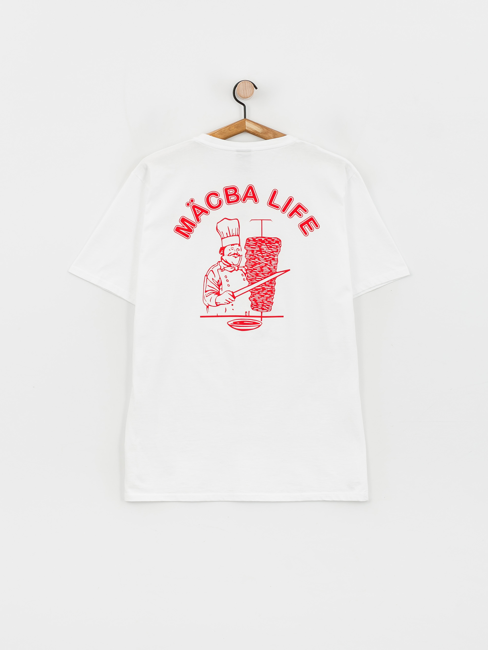 Macba Life Donner T-shirt - white (white/red)