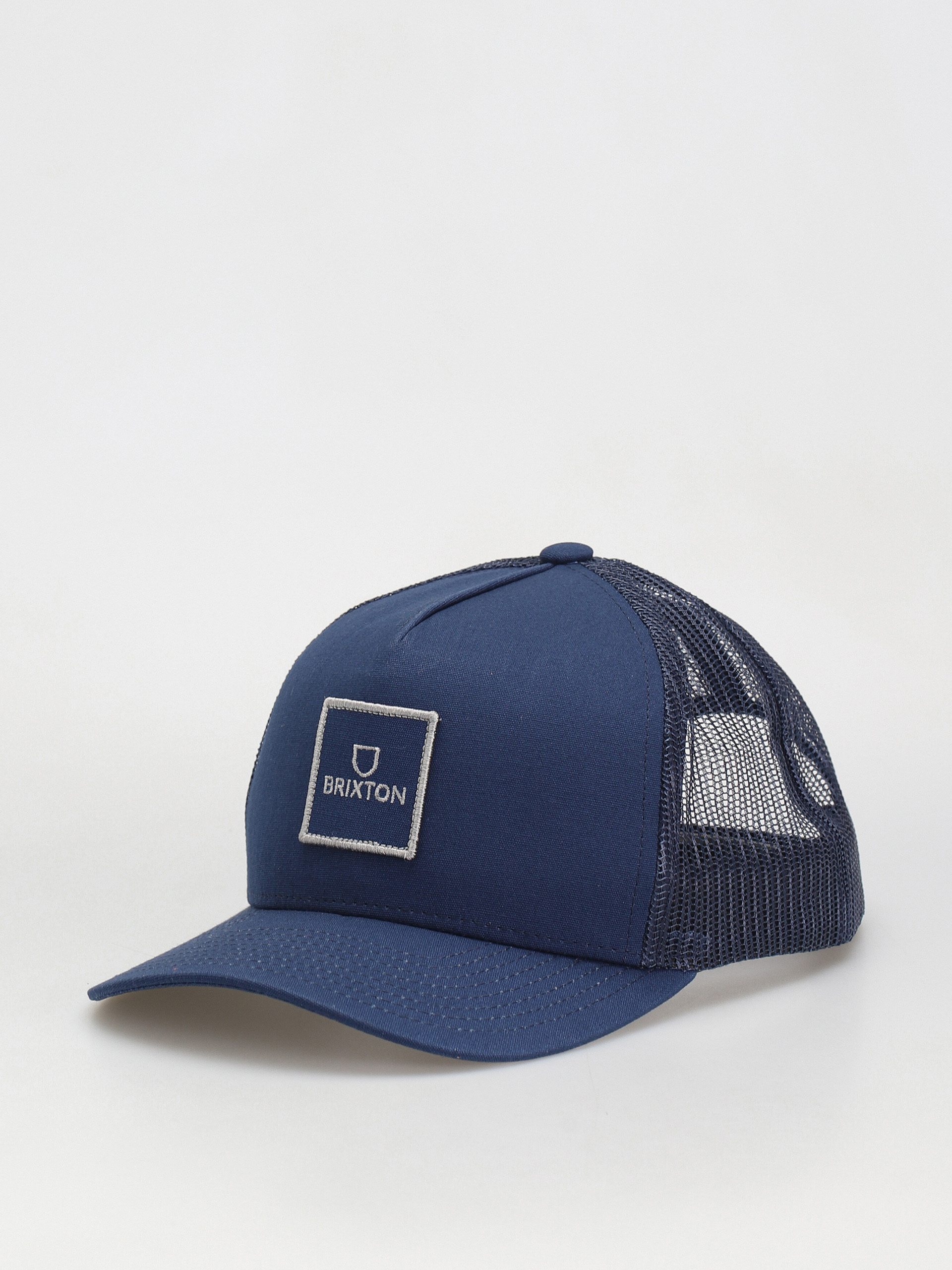 Brixton Alpha Block X C Mp Mesh Cap Cap - Blau (navy/navy)