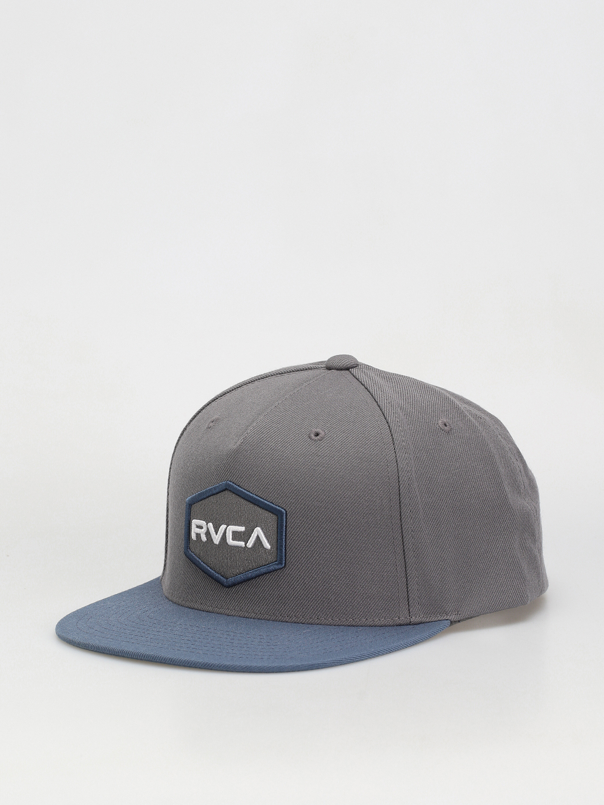RVCA Commonwealth Snapbac Cap - grey (grey blue)