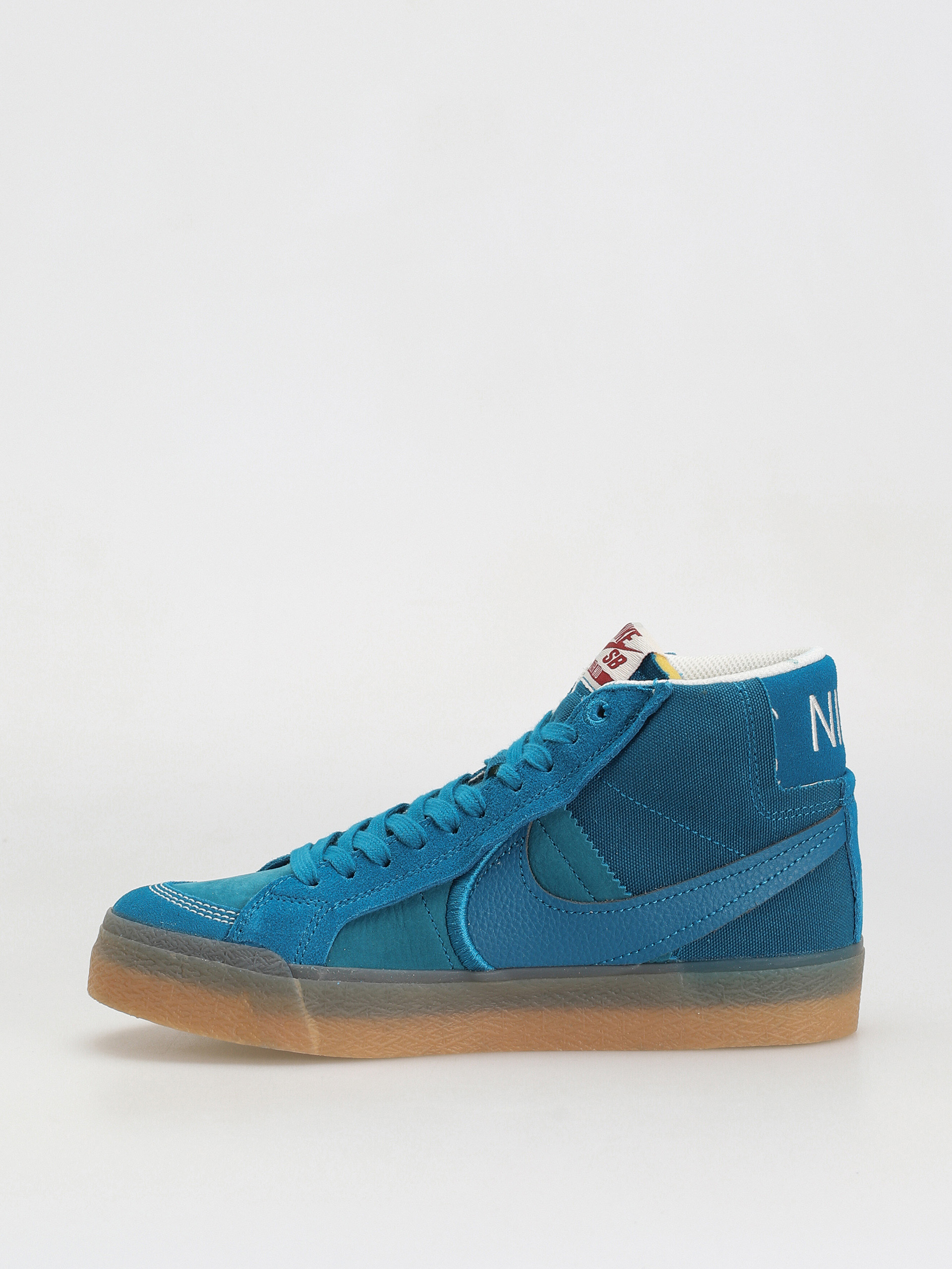 Nike SB Zoom Blazer Mid Premium Shoes - blue (green abyss/green abyss ...