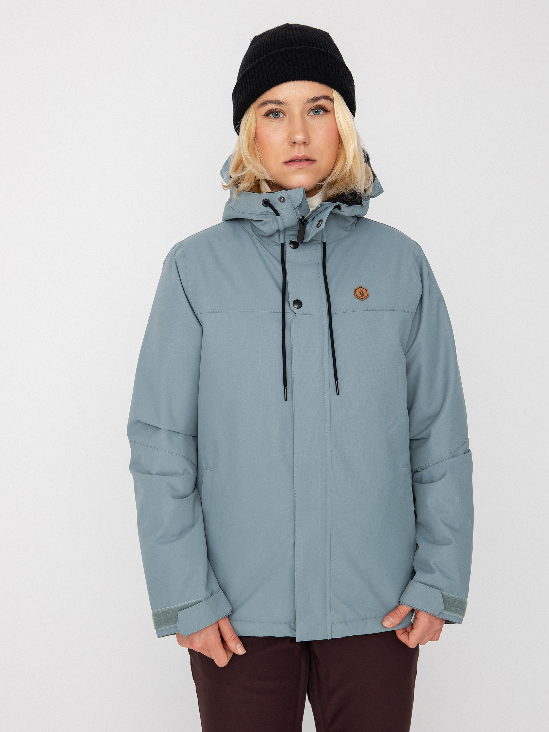 Volcom Bolt Ins Snowboard jacket Wmn - silver (green ash)