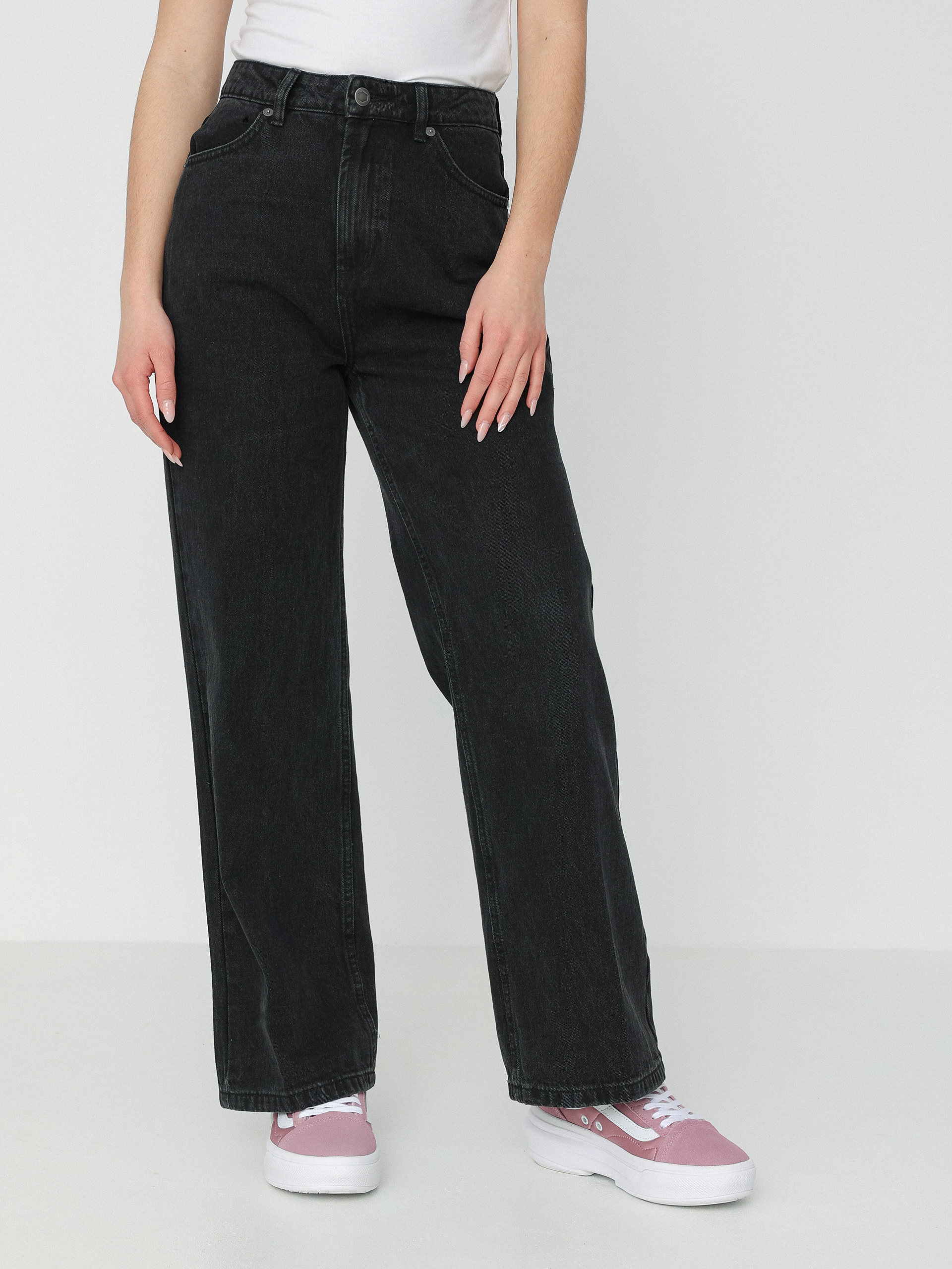 RVCA Coco Pants Wmn - black (washed black)