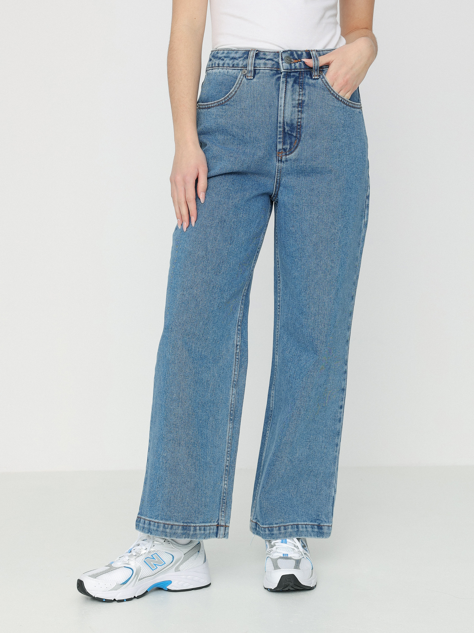 RVCA Coco Pants Wmn - blue (indigo)
