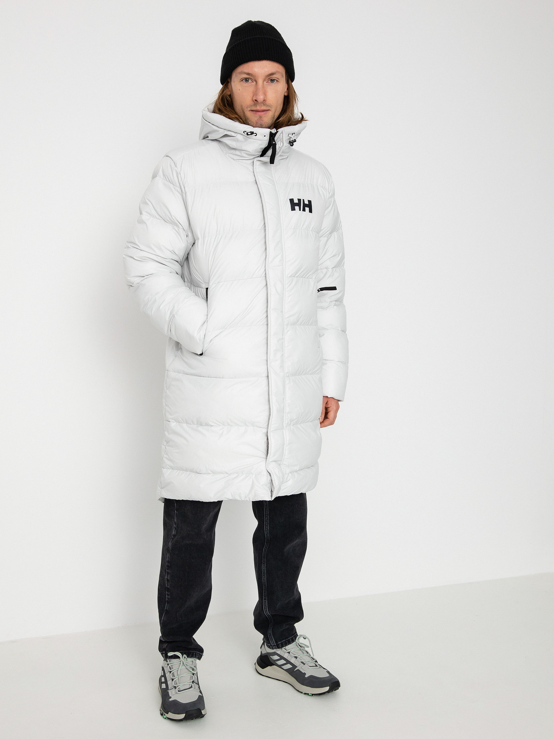 Helly Hansen Active Long Winter Parka Jacket - white (nimbus cloud)