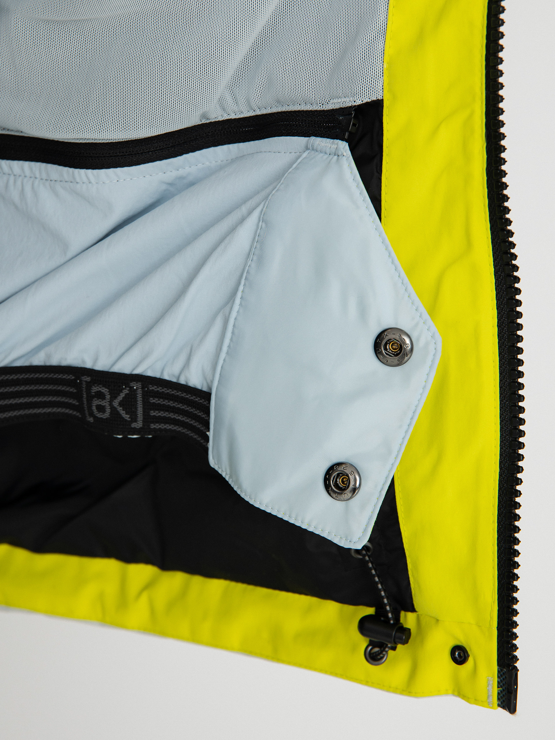 Burton Ak Swash Gore Tex 2L Snowboard jacket (limeade/ballad blue/gray ...