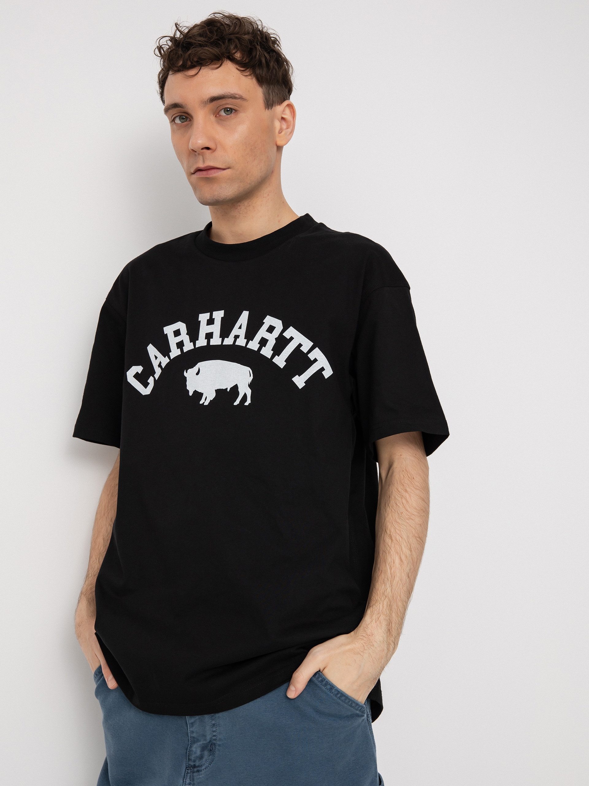 Carhartt WIP Locker T-shirt - black (black/white)