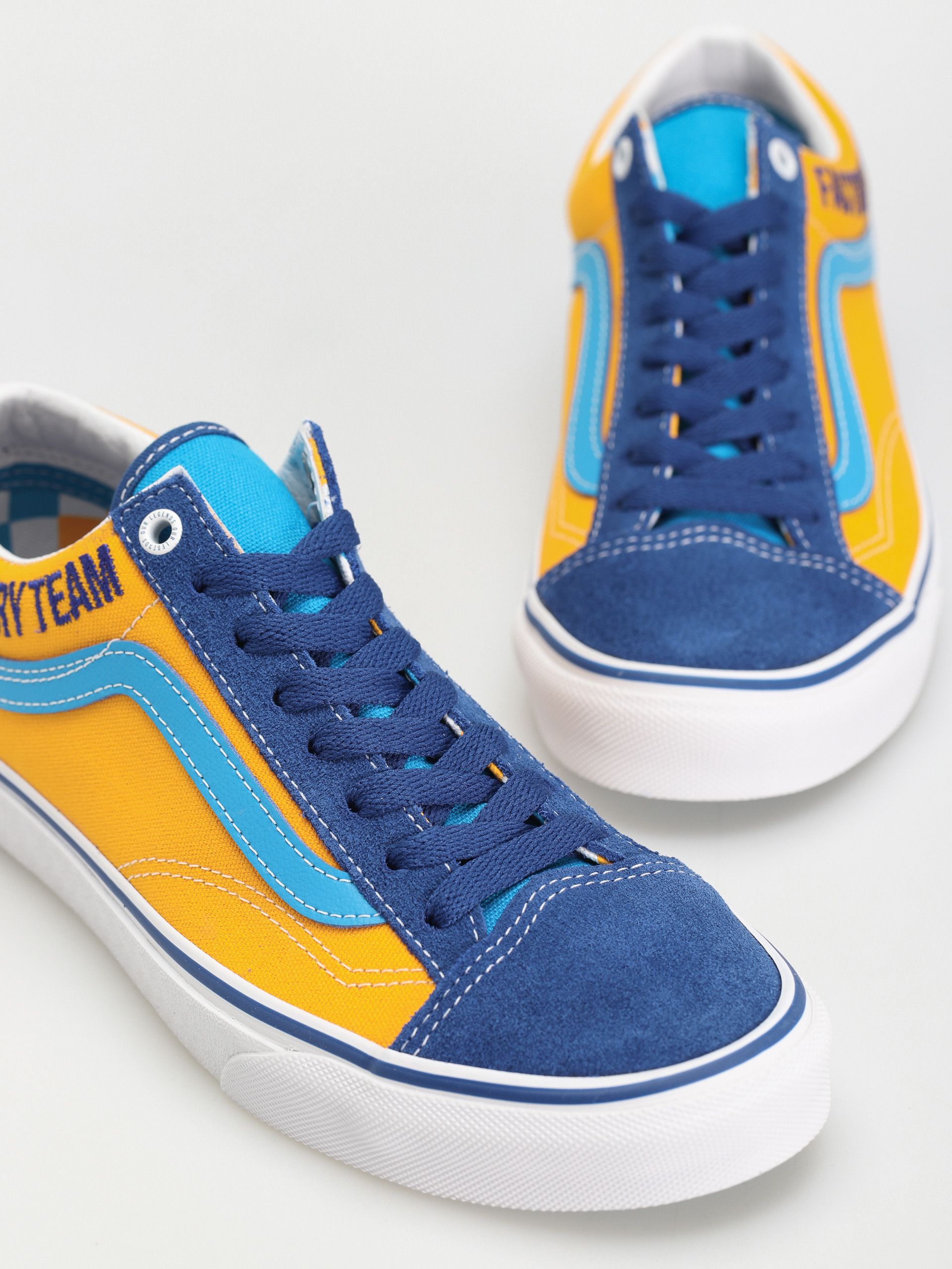 Vans Style 36 Shoes - blue, yellow (our legends gt/dyno blue/yellow)