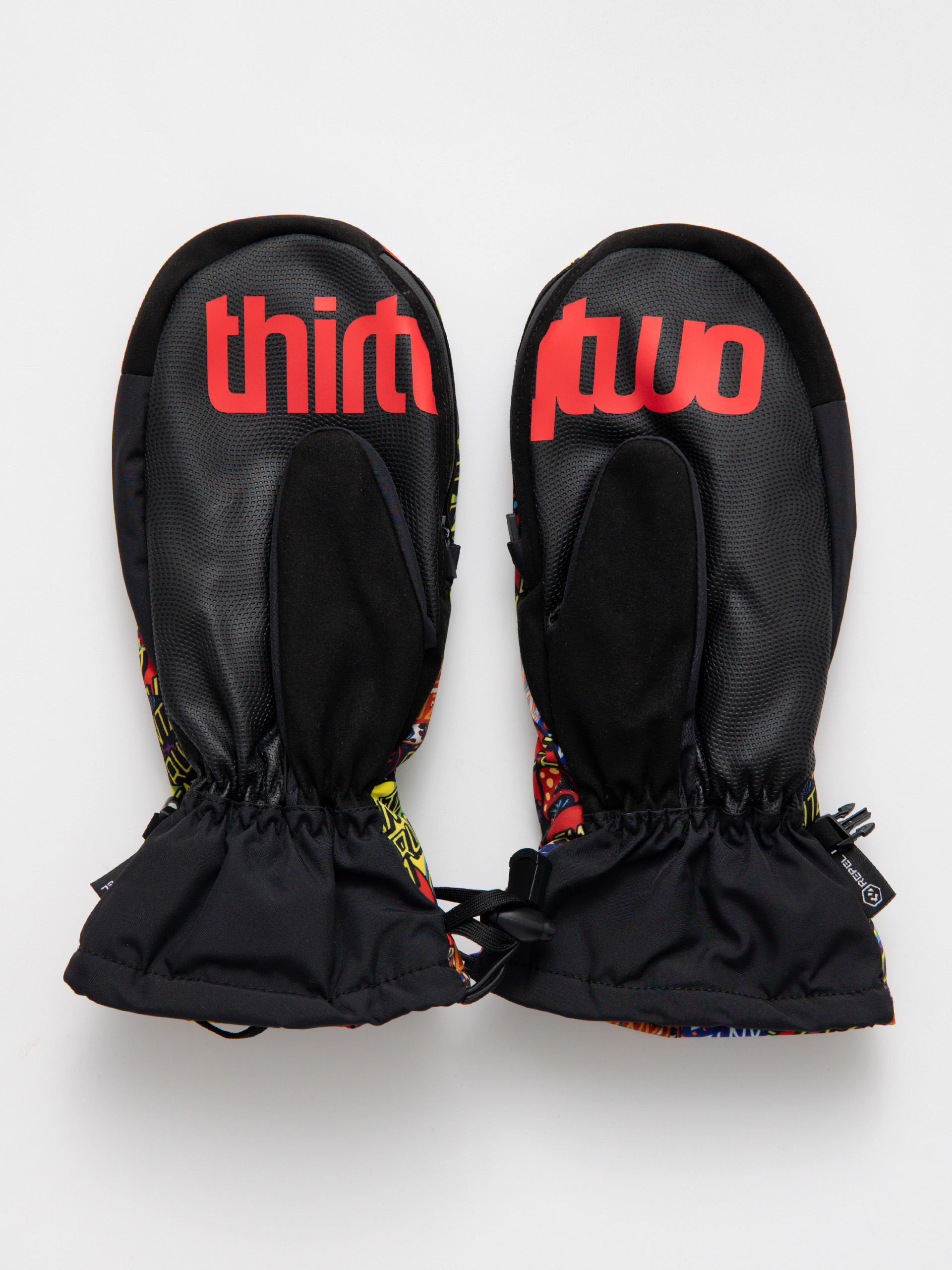 ThirtyTwo Santa Cruz Mitt Gloves (black/red)