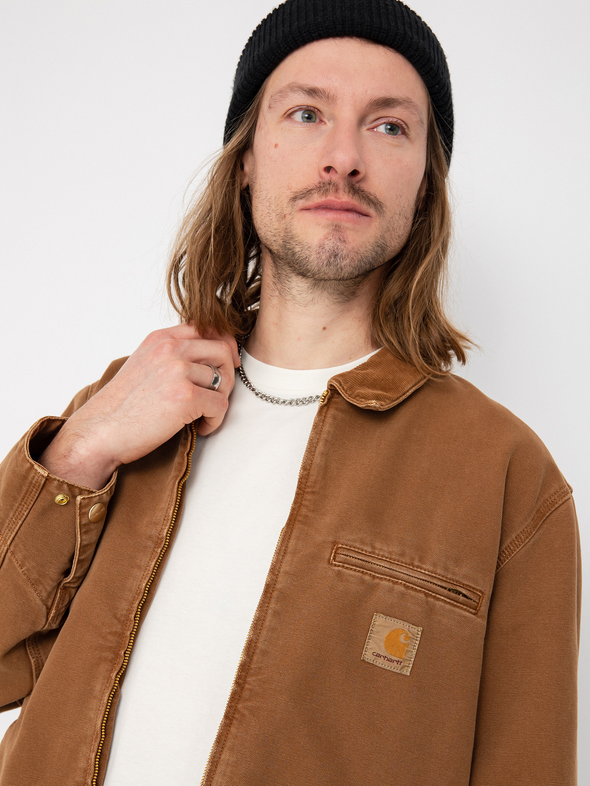 Carhartt WIP Detroit Jacke - Braun (tamarind/tamarind)