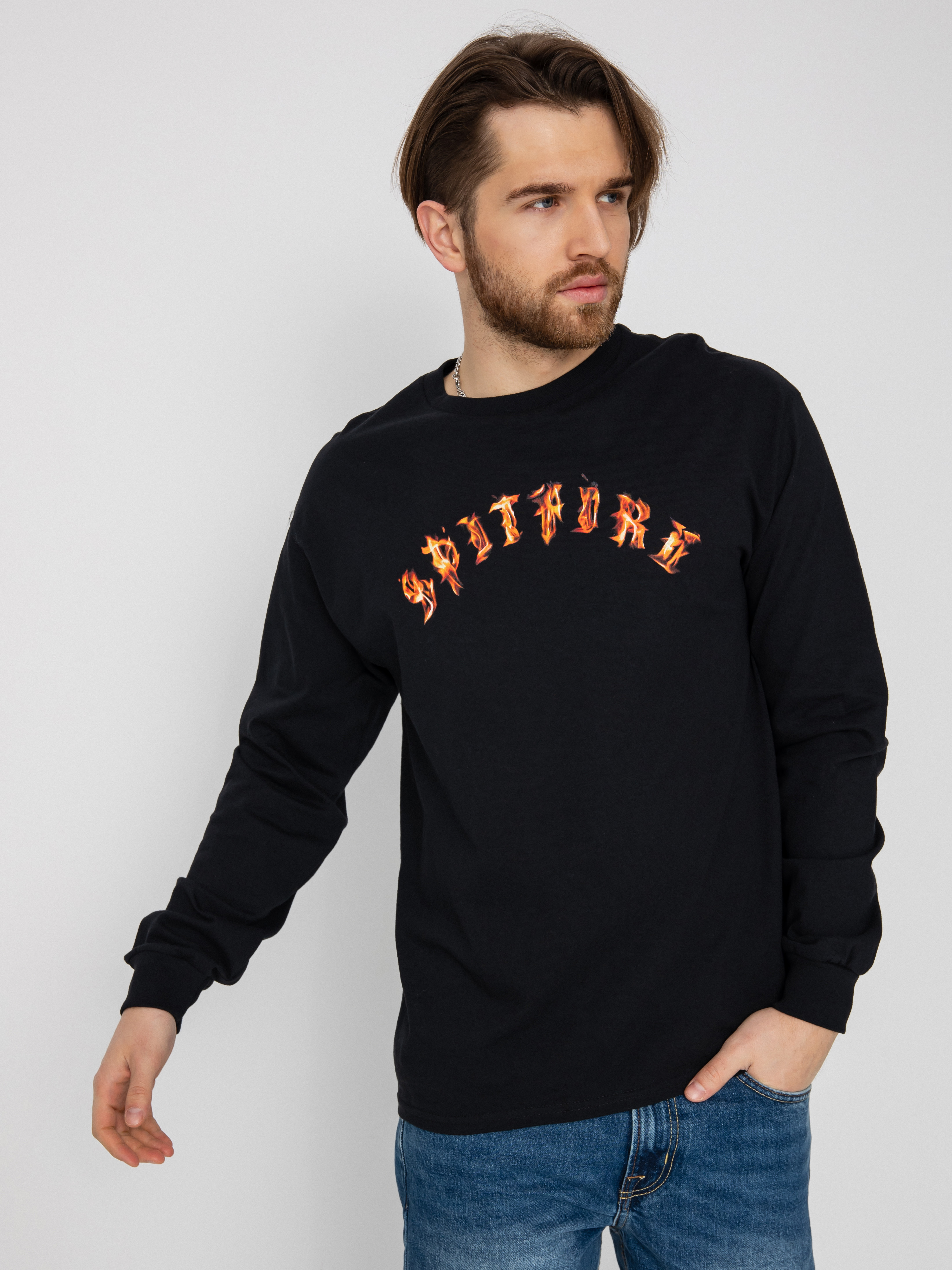 Spitfire Flmd Old Eng Longsleeve - black (black)