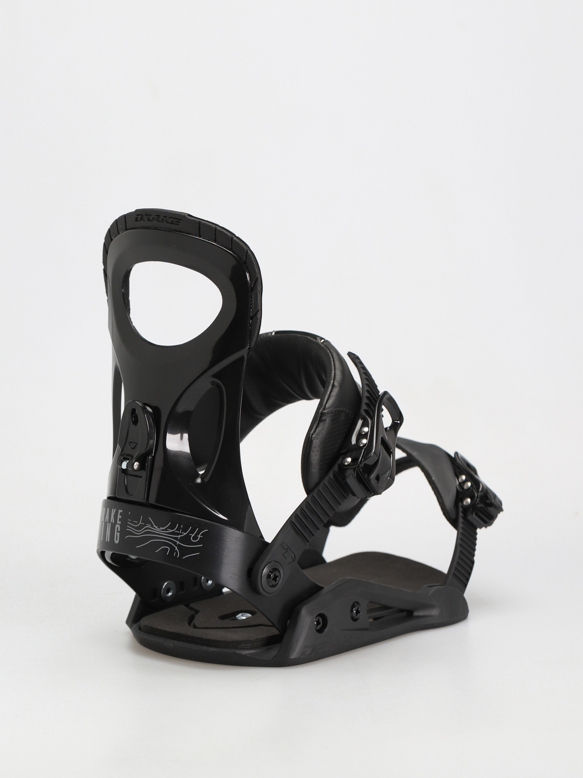 Drake King Snowboard bindings - black (black)