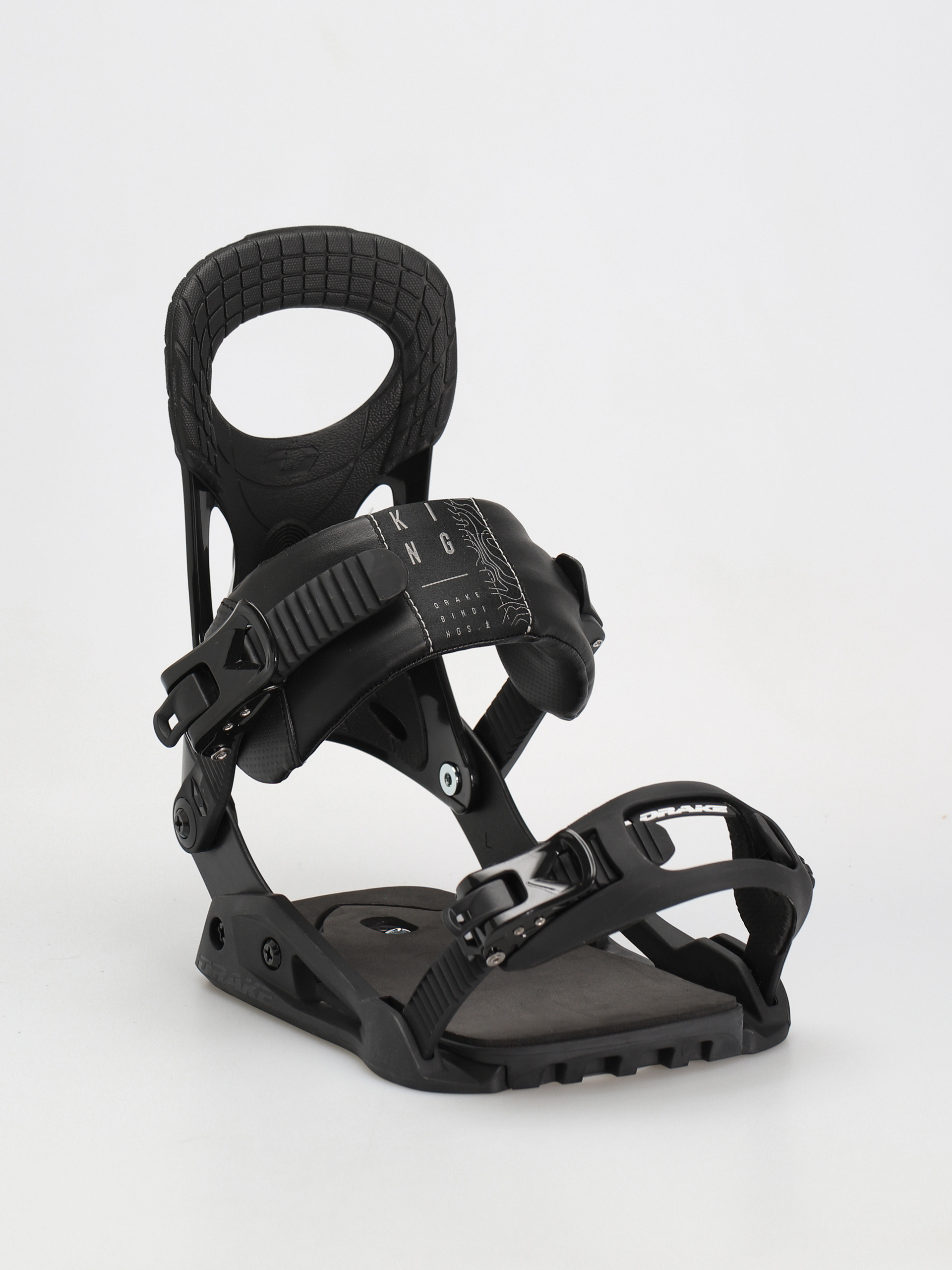Drake King Snowboard bindings - black (black)