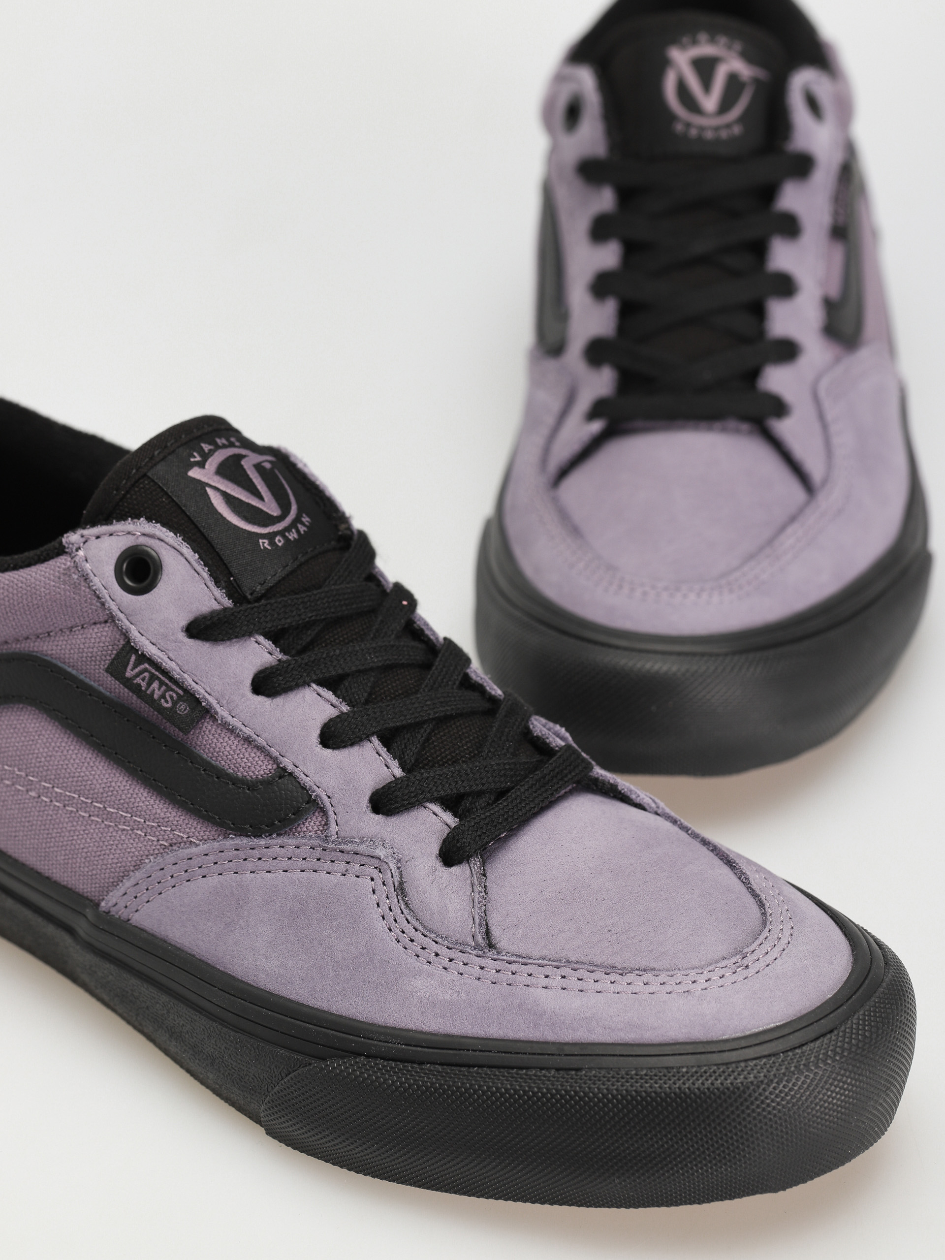 Vans Rowan Shoes (nubuck light purple/black)