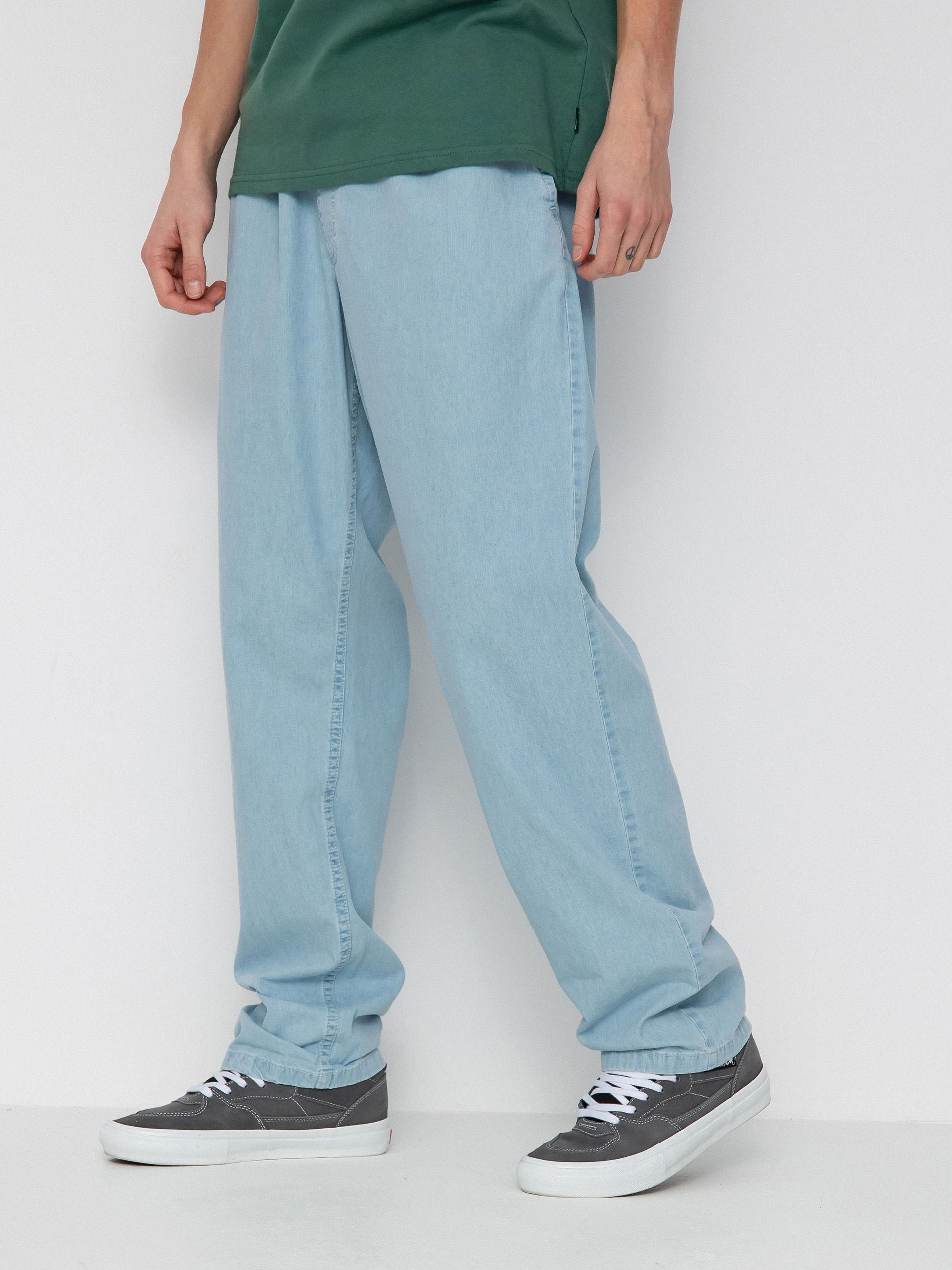 Vans Range Denim Louniwe Tapered Elastic Pants (light stonewash)