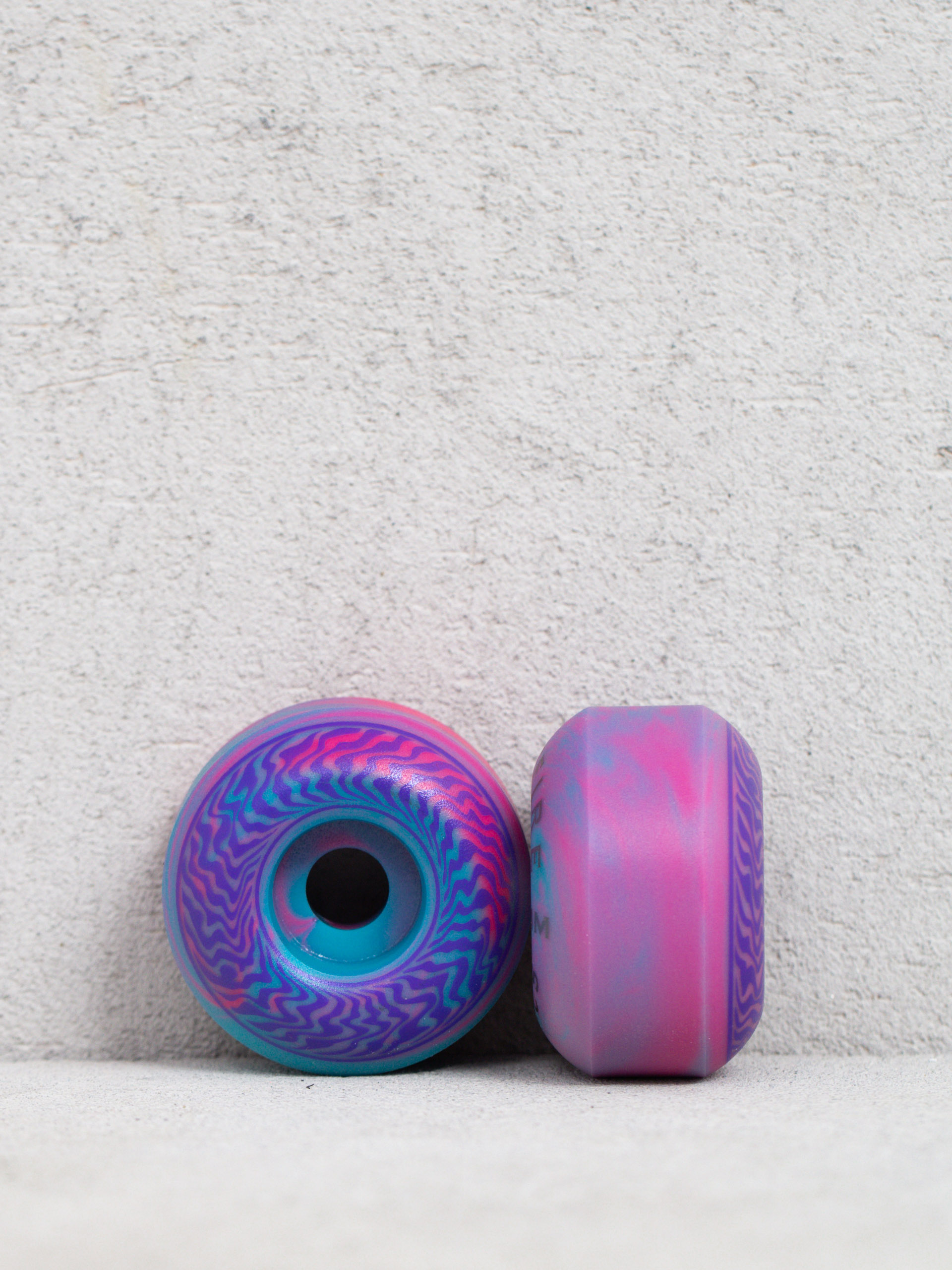 Spitfire F4 99D Swirled Classic Wheels - pink (teal/pink)
