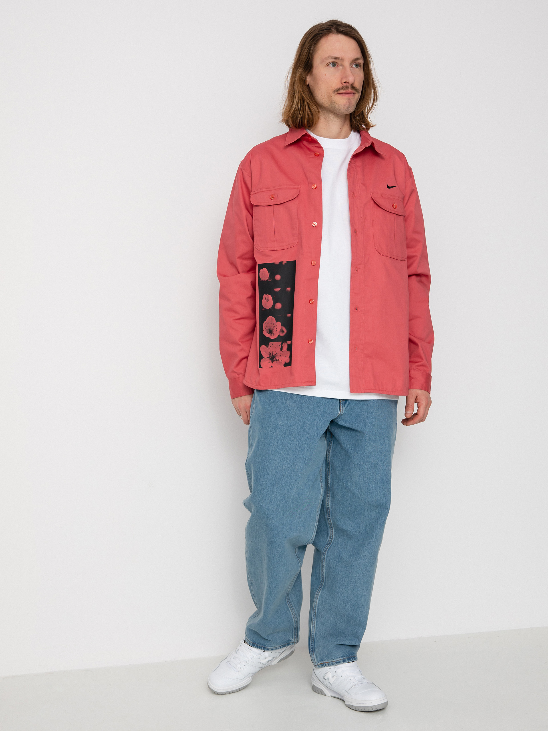 Nike SB Tanglin BLSSM GX Shirt - red (adobe)