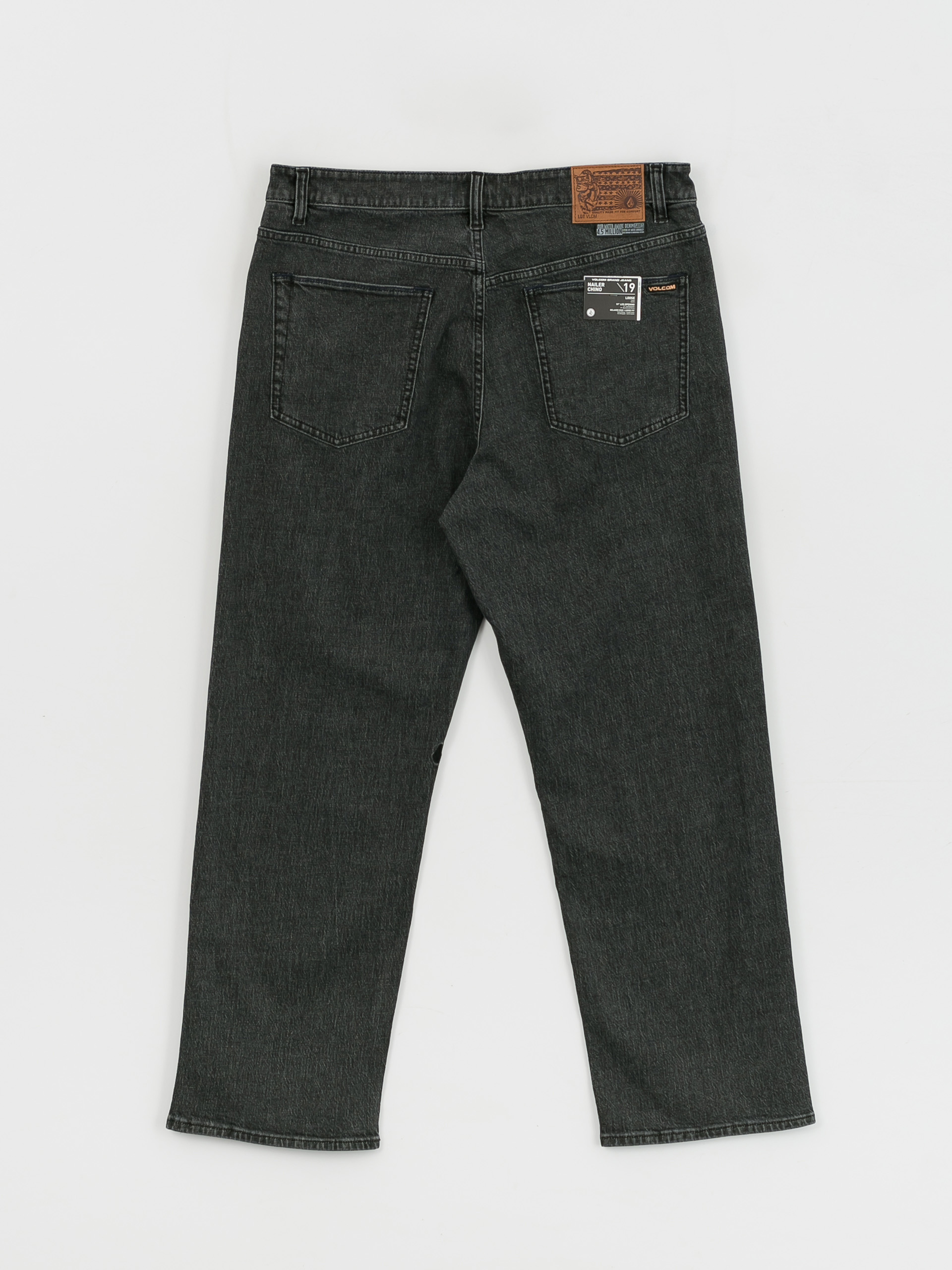 Volcom Nailer Denim Pants - black (stoney black)
