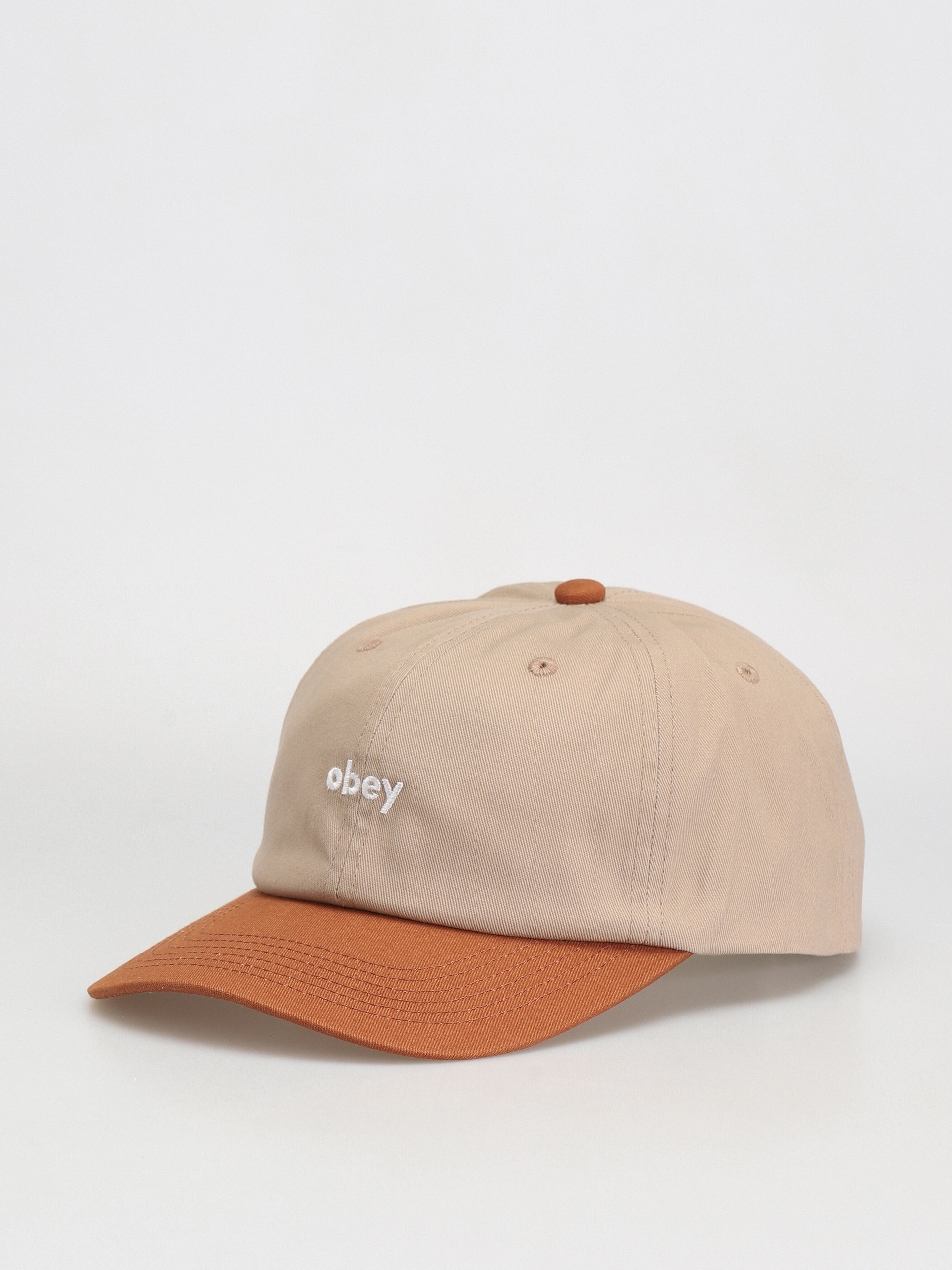 OBEY Benny Cap - Braun (light khaki multi)