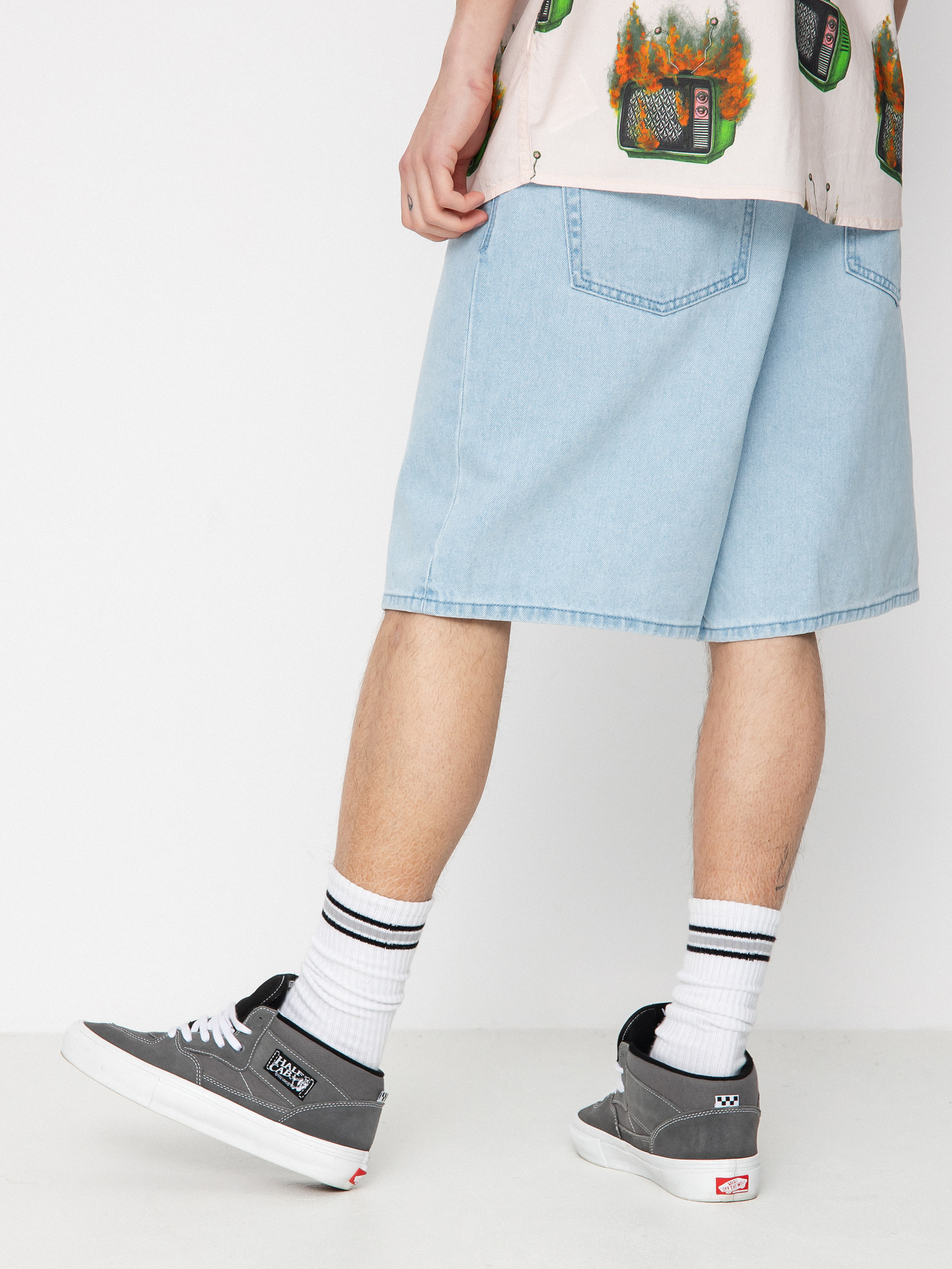 Volcom Billow Denim Shorts (light blue)