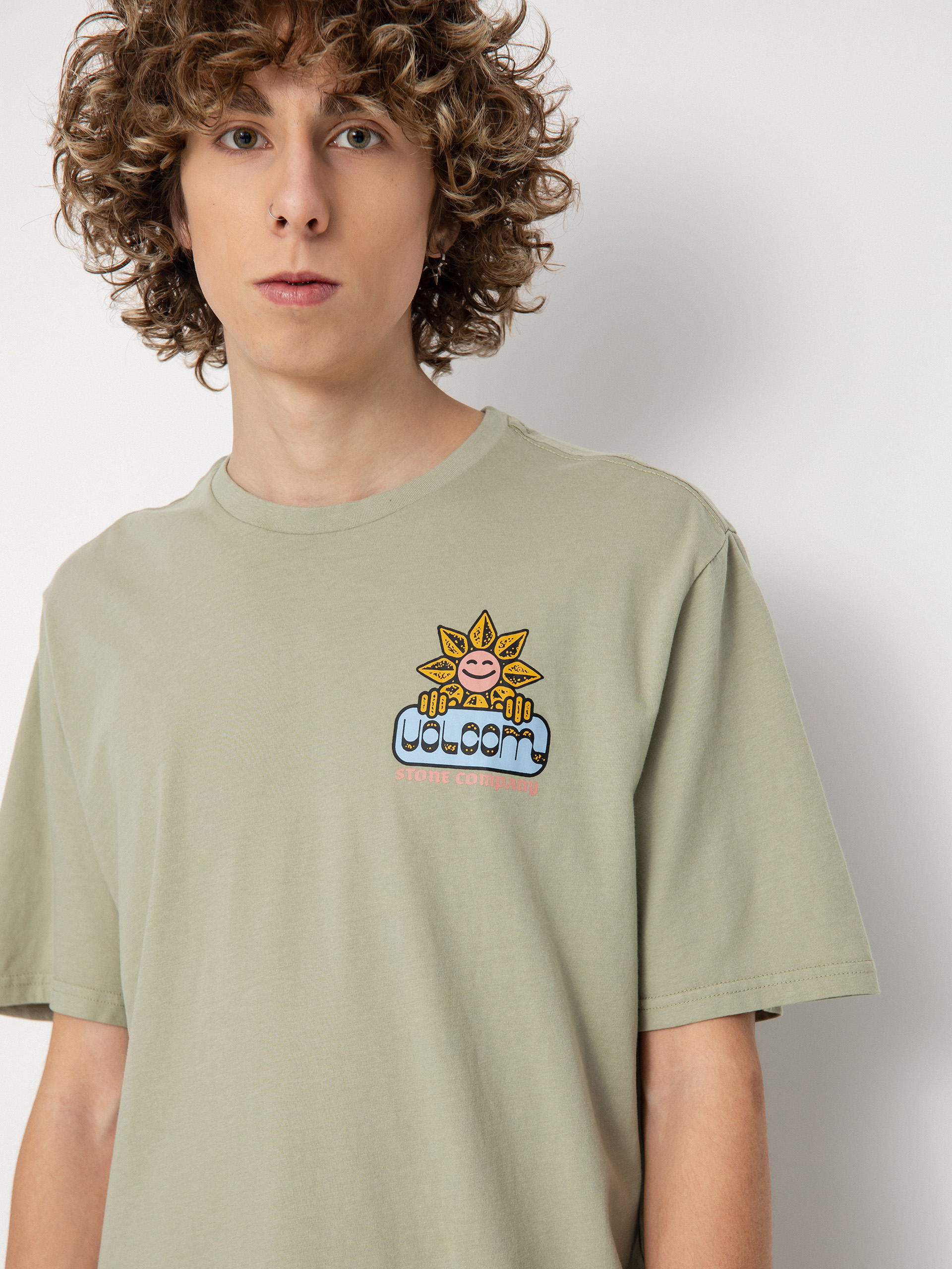 Volcom Fty Gardener T-shirt (seagrass green)