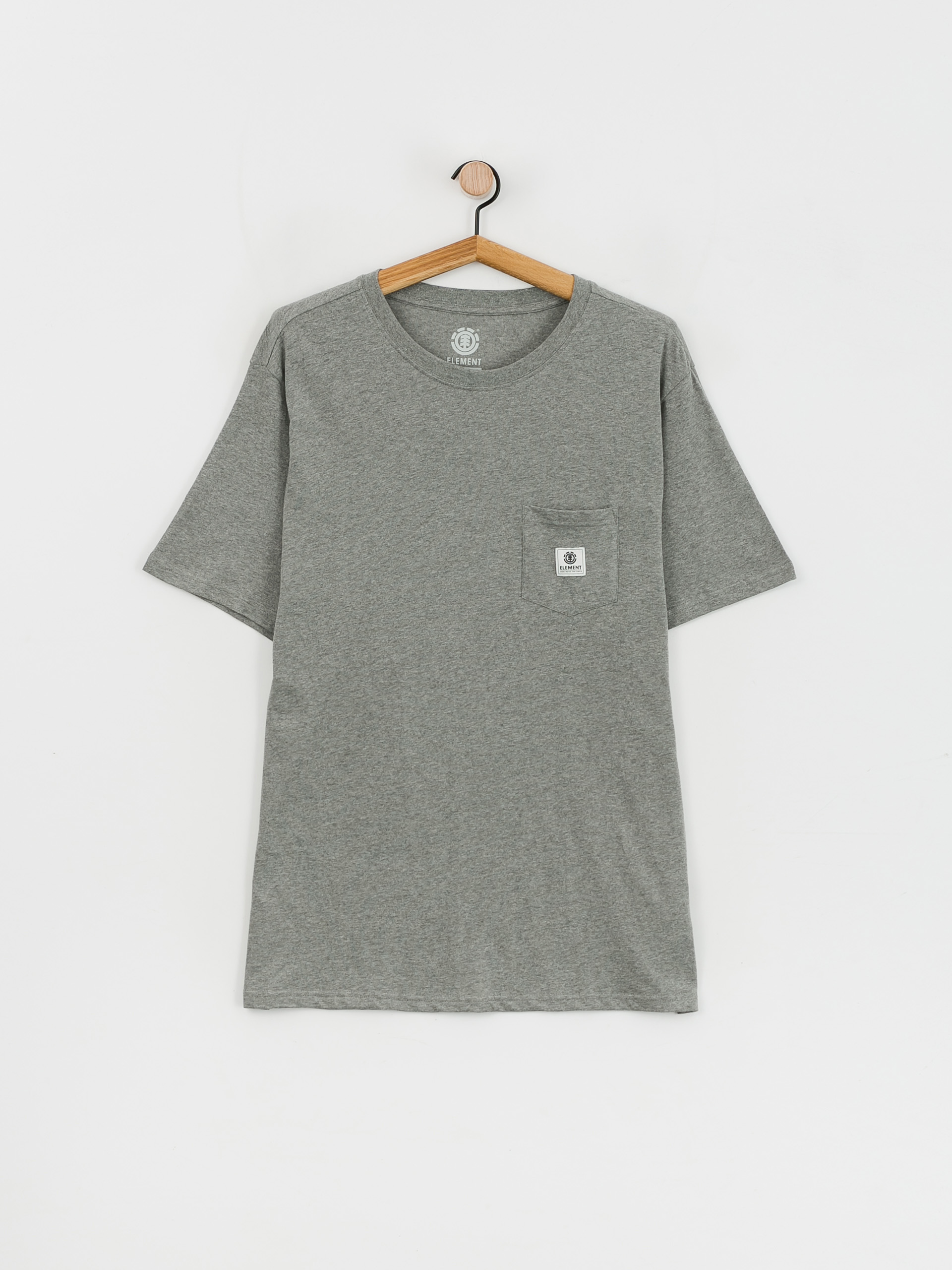 Element Basic Pocket Label T-shirt (grey heather)