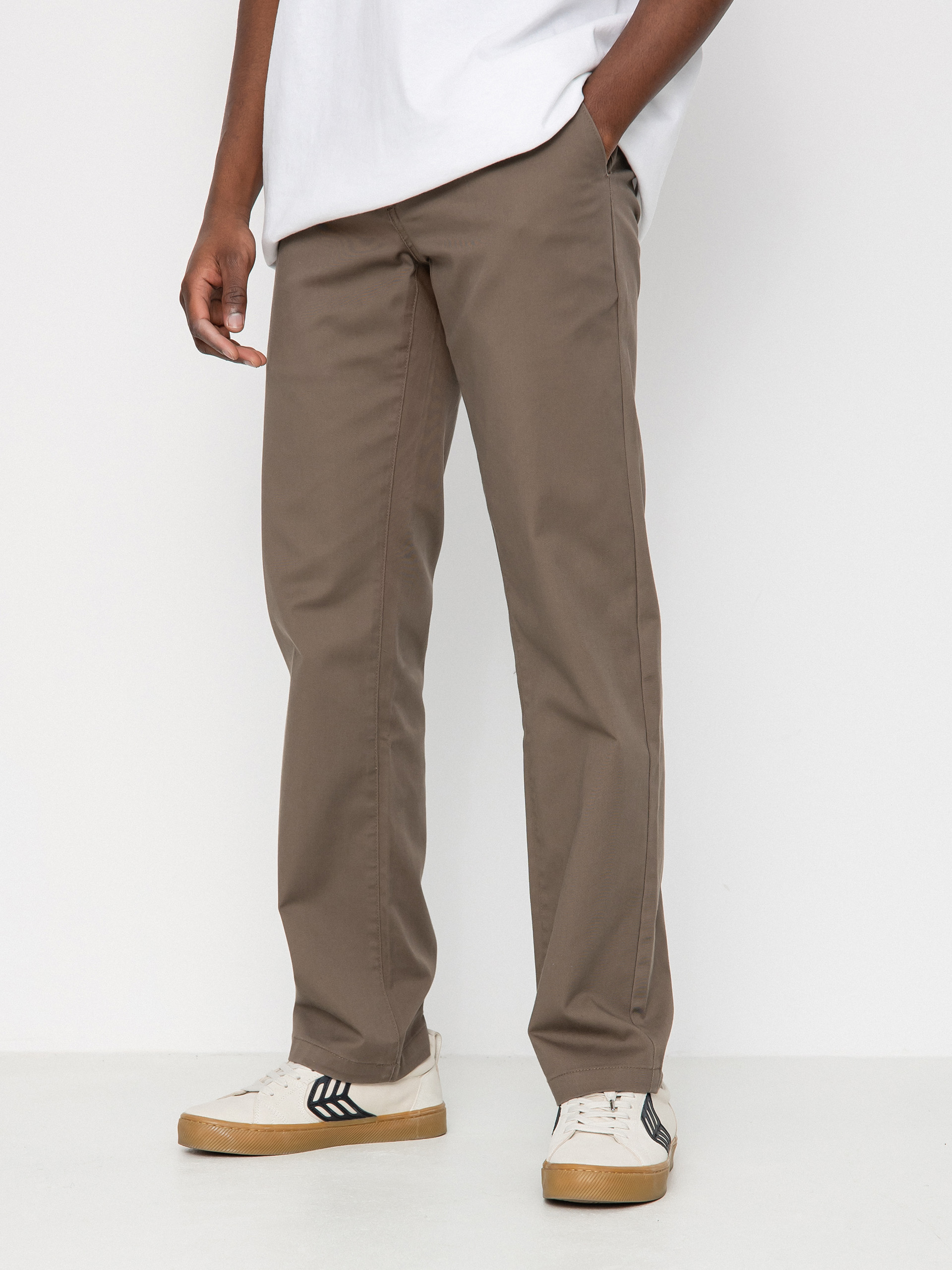 Volcom Frickin Modern Stret Pants - brown (mushroom)