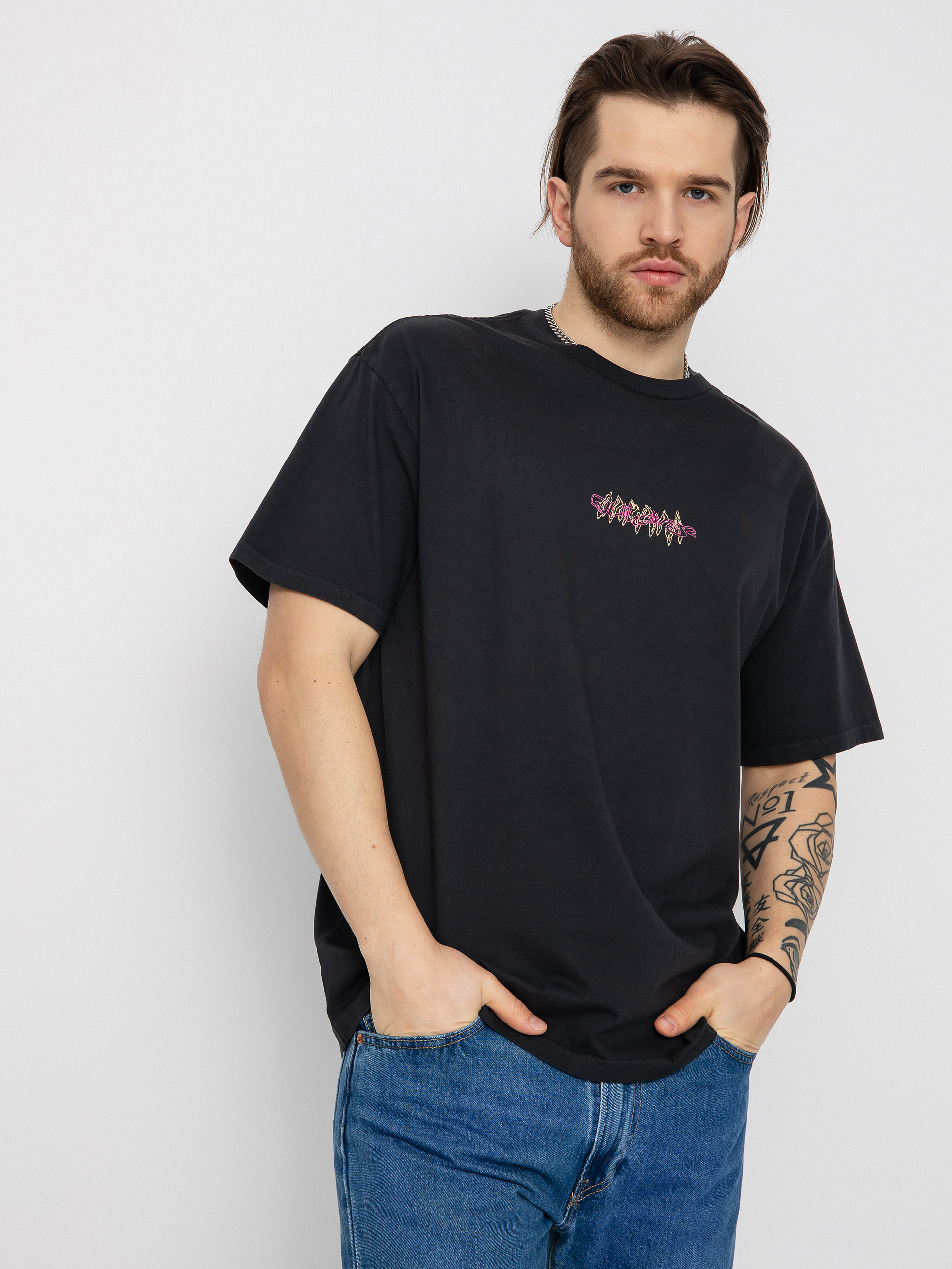 Quiksilver Qs Connected T-shirt - black (black)