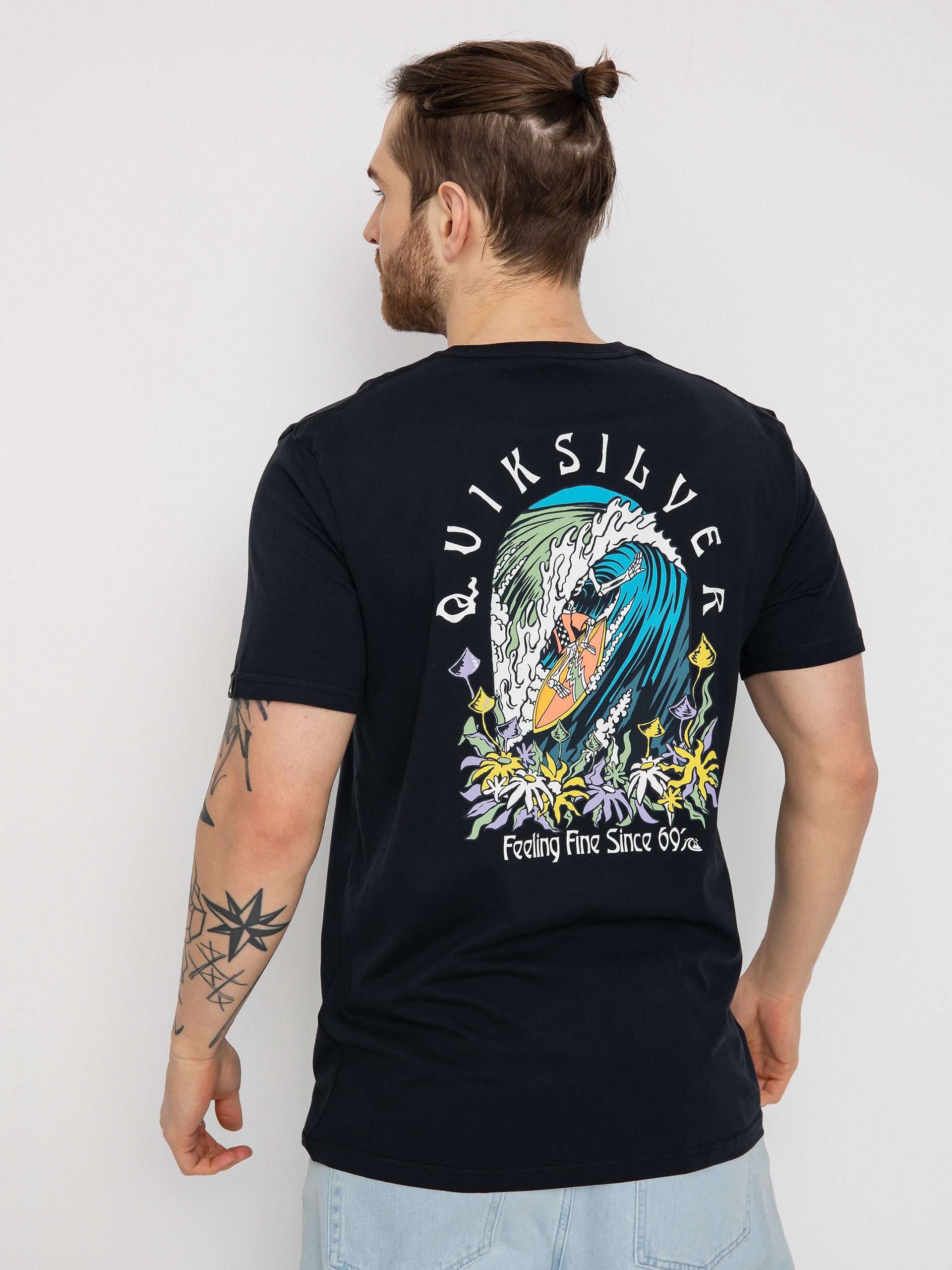 Quiksilver Original Barrel T-shirt - black (black)