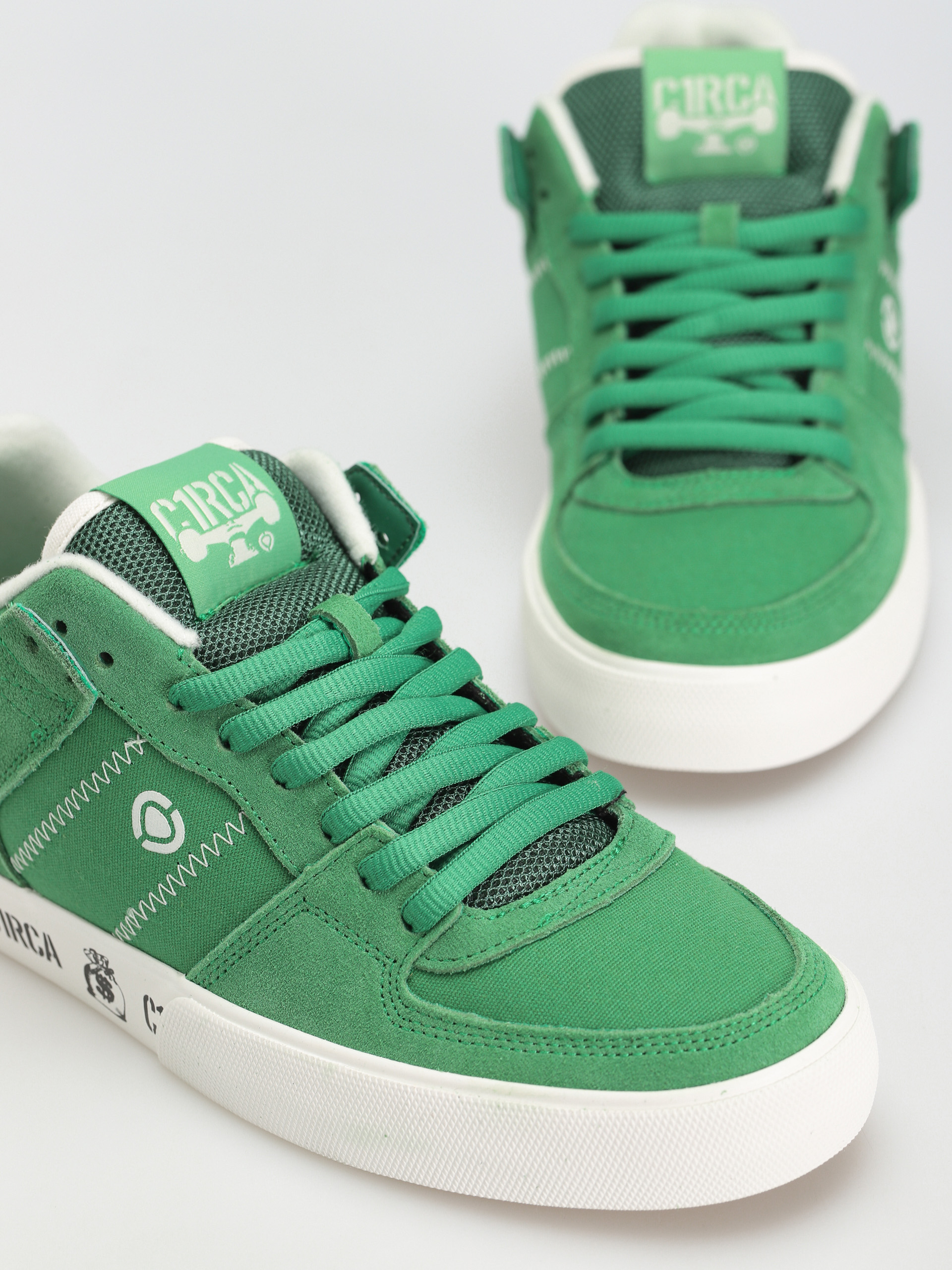 Circa Tre Shoes - green (sea green/white)