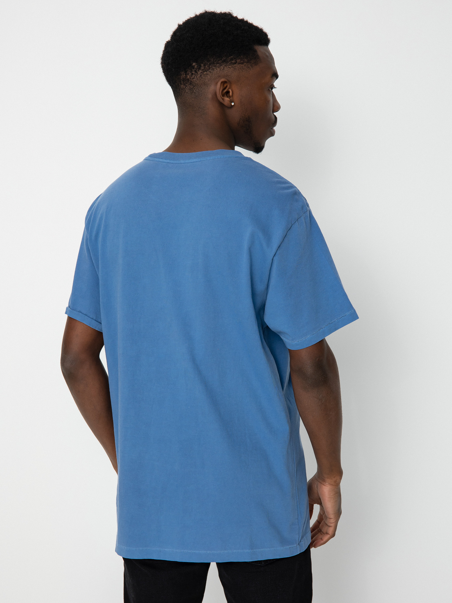 Brixton Vintage Reserve T-shirt - blue (pacific blue vintage wash)